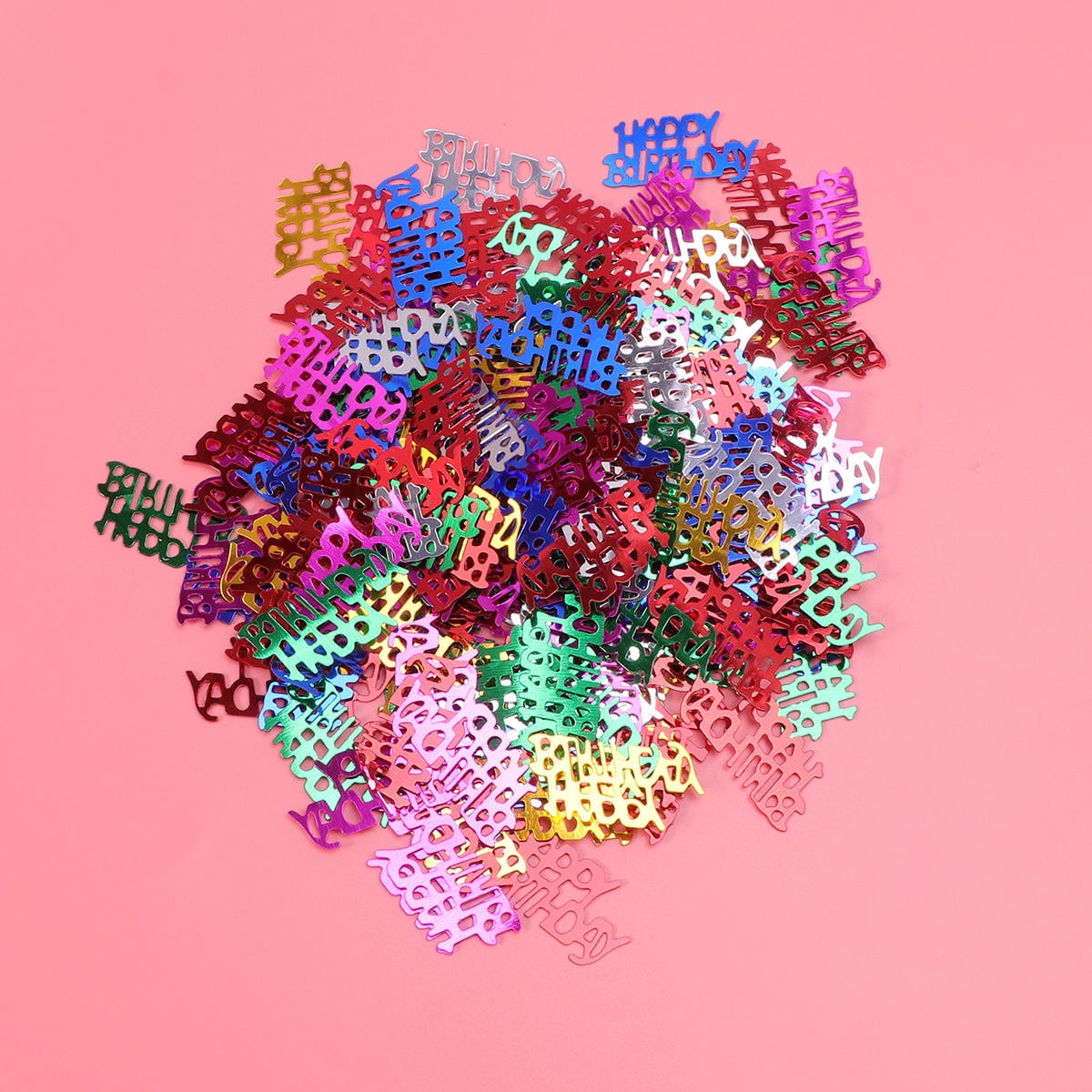 GOOHOCHY Colorful Plastic Confetti with Happy Birthday Letters for ...