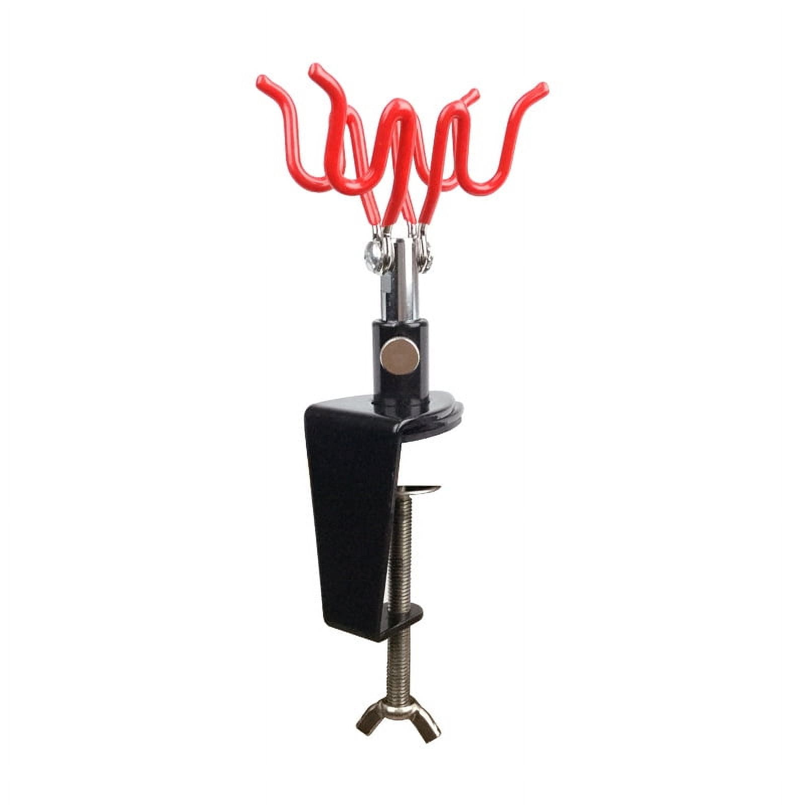 GOOHOCHY Compact Portable Airbrush Organizer Dual Airbrush Stand Two ...