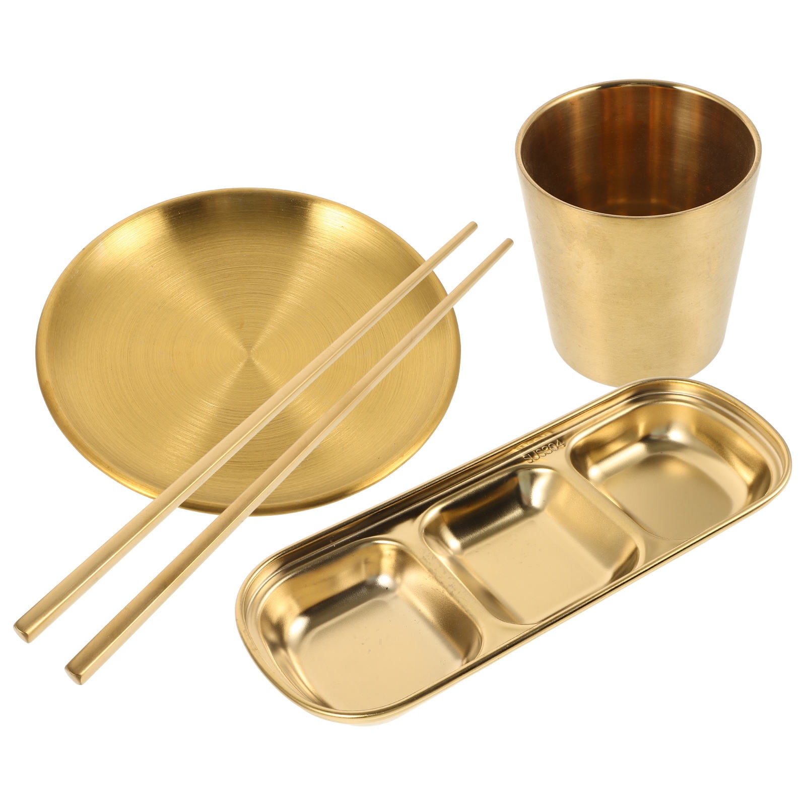 GOOHOCHY Compartment Sauce Plate Seasoning Dipping Tray Work - Walmart.com