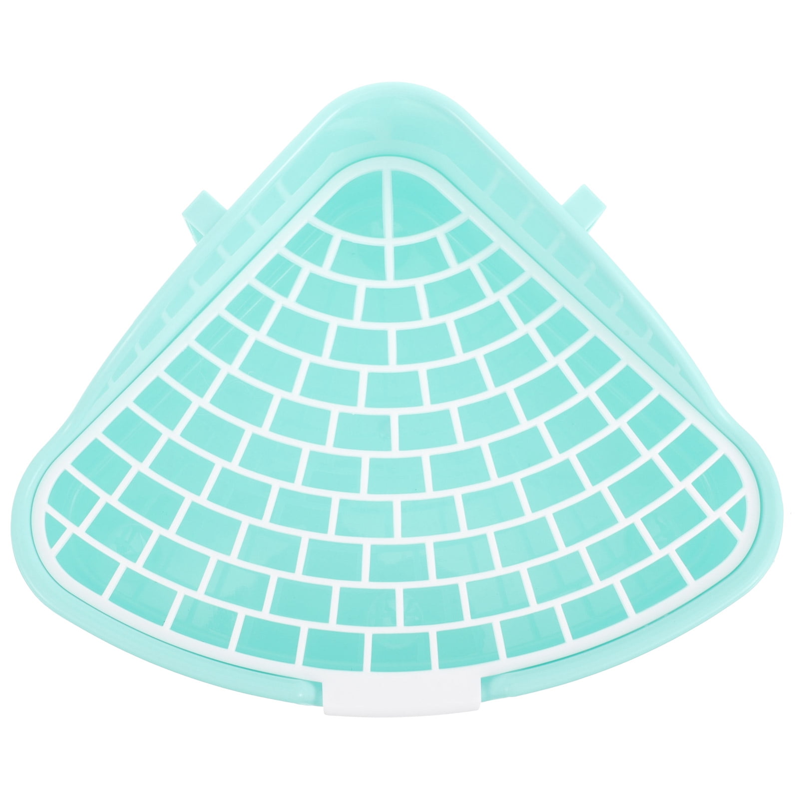 FUTUREORYY Triangle Litter Box Sky-Blue 1Pack 9.8X7.5X3.9in - Walmart.com