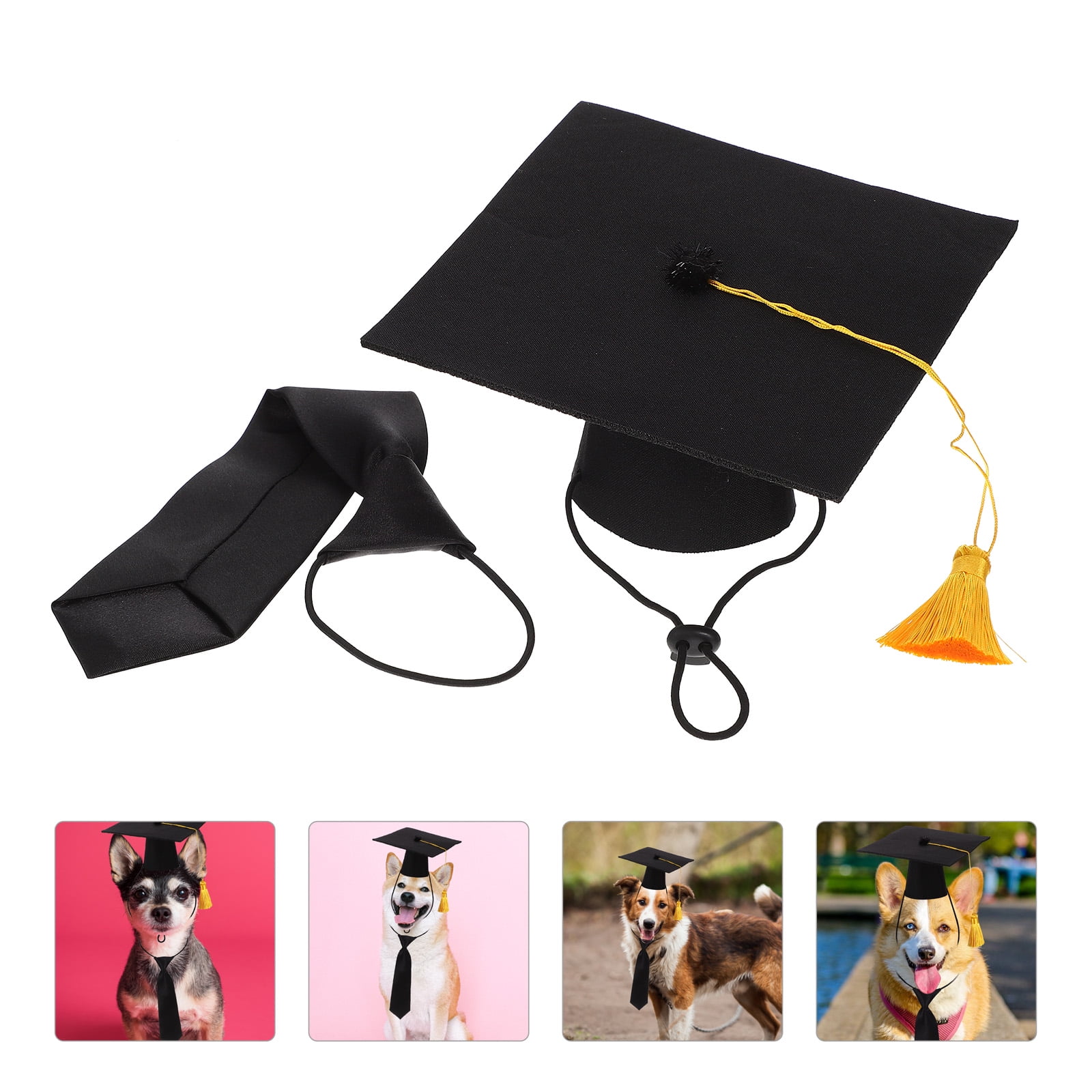 GOOHOCHY Costumes for Large Dogs Graduation Party Decorations Pet Dress ...