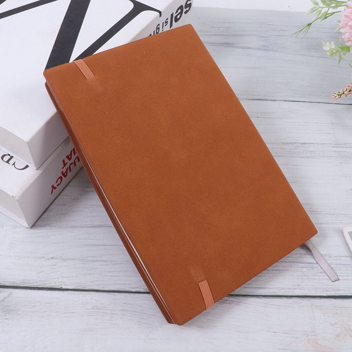 GOOHOCHY Covers Notepads Home Notebook Strap Notebook Work 21X14.5CM ...