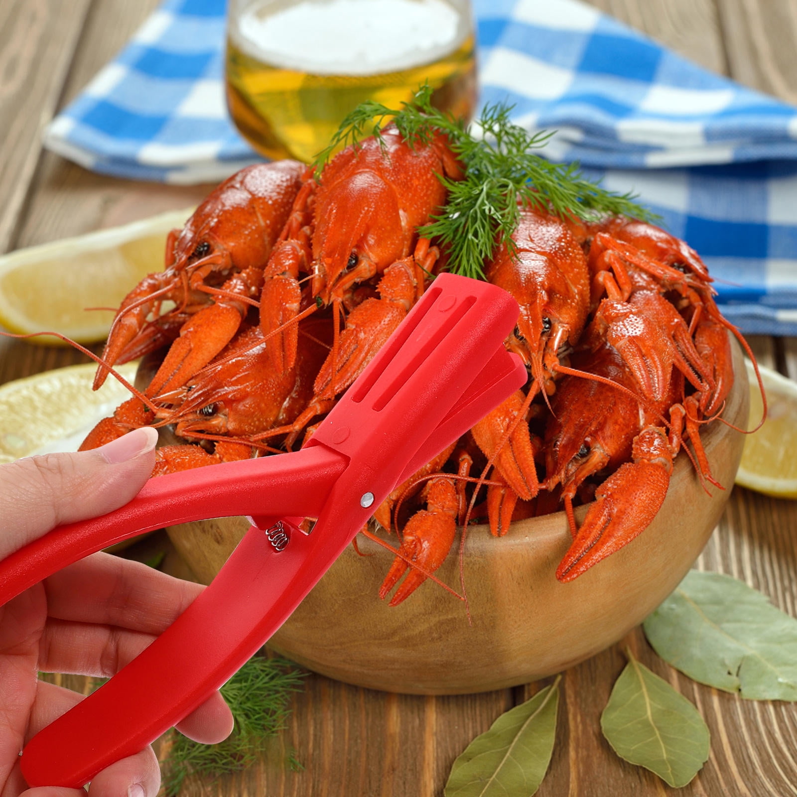 GOOHOCHY Crawfish Deveiner Tool Shrimp Peeler Crayfish Shelling Device ...