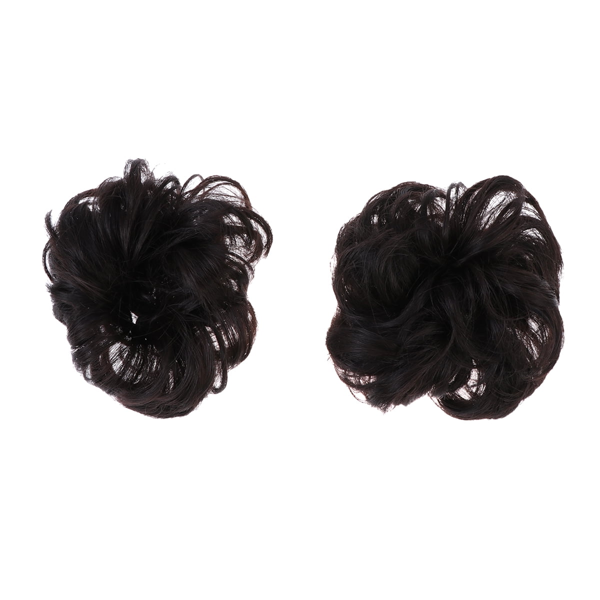 GETAJGHSD Goohochy Black Hair Chignon Wig for Easy and Convenient Use ...