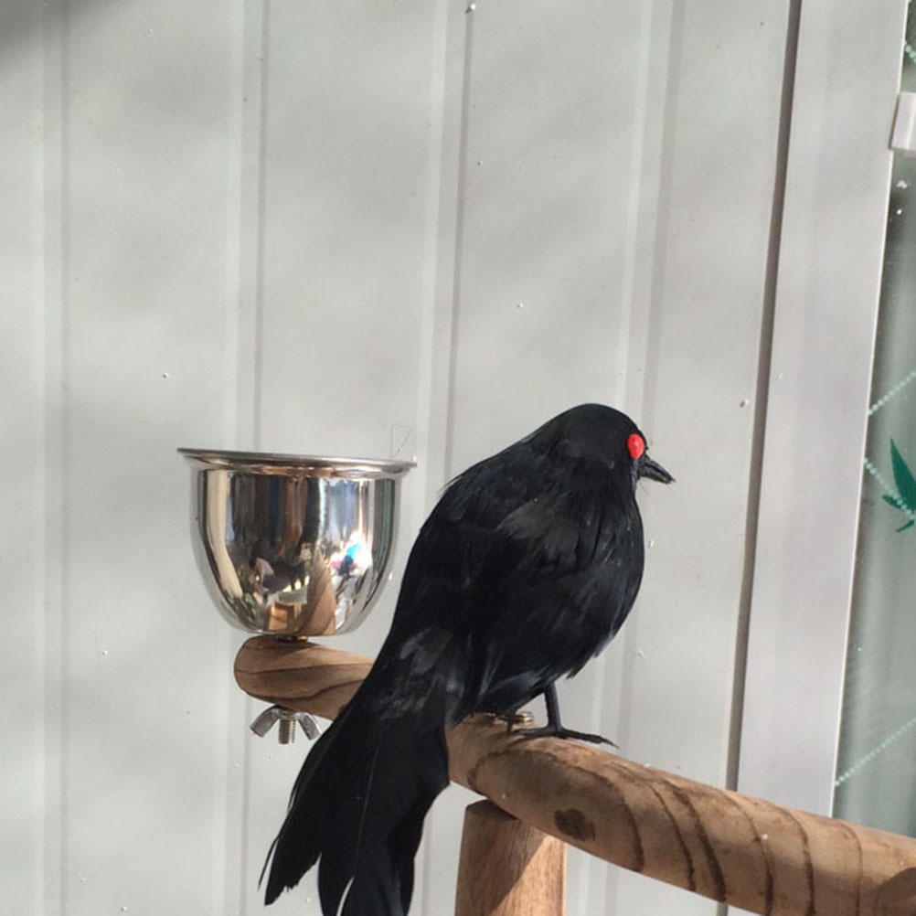 GOOHOCHY Crow Decoration Halloween Decorations Outdoor Hanging Crows ...