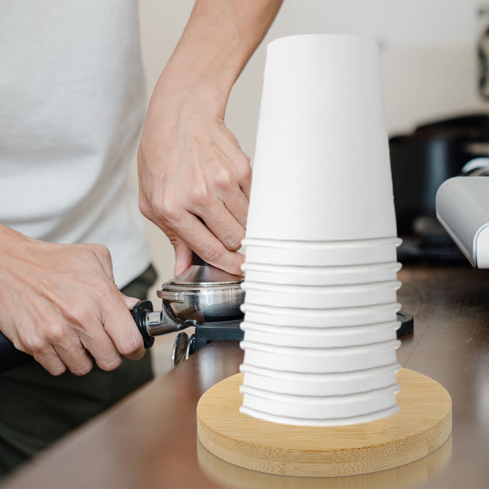 GOOHOCHY Cup Picker Storage Rack Holder Kitchen Countertop Paper ...