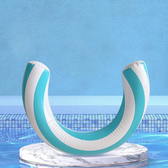 GOOHOCHY Curved Pool Floating Multi-function Summer Swim Float Outdoor ...