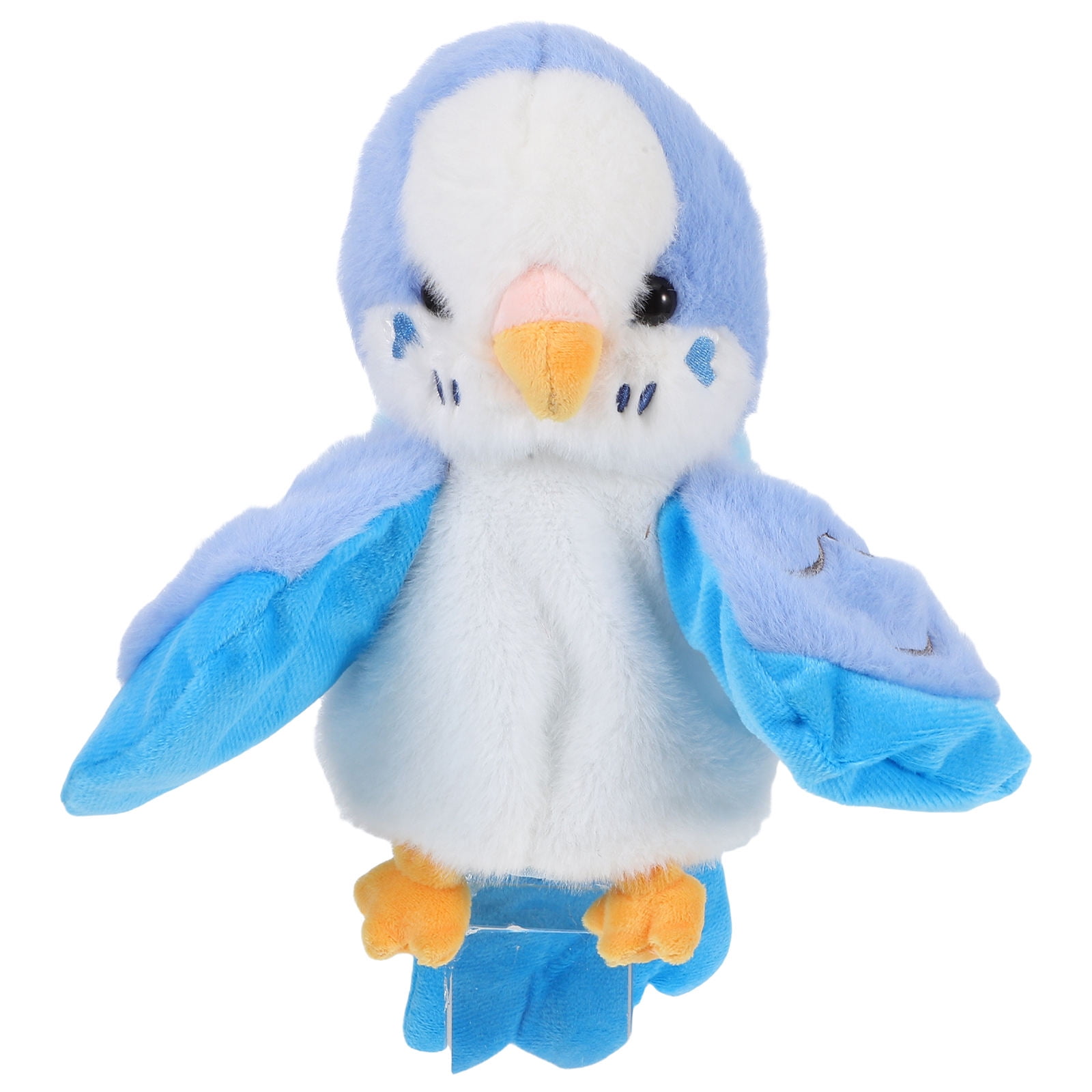 GOOHOCHY Cute Parrot Hand Puppet Toy Soft Plush Bird Puppet For Kids ...