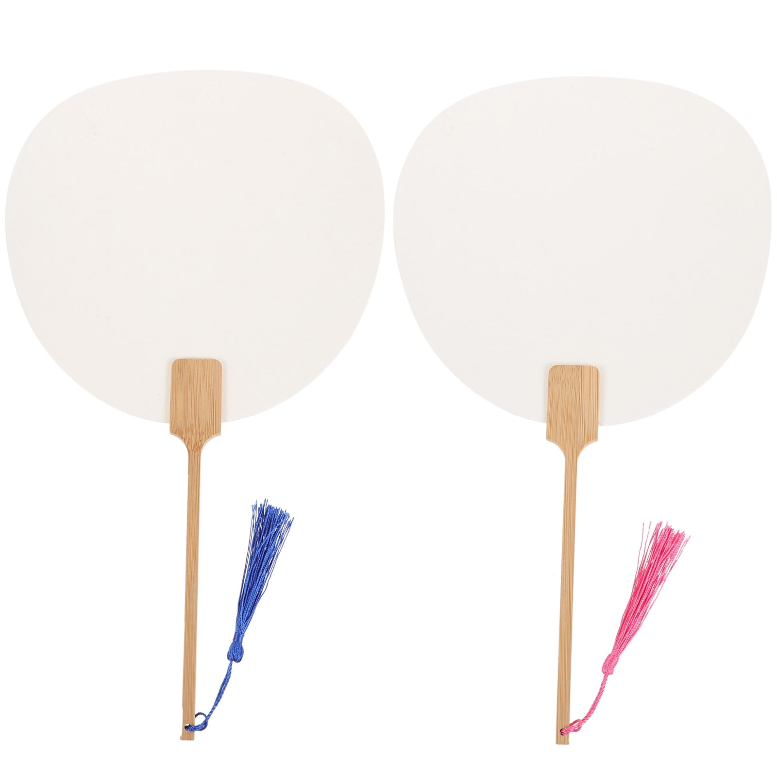 GOOHOCHY DIY Blank Fan for Kids to Paint with Strong Chinese Style ...