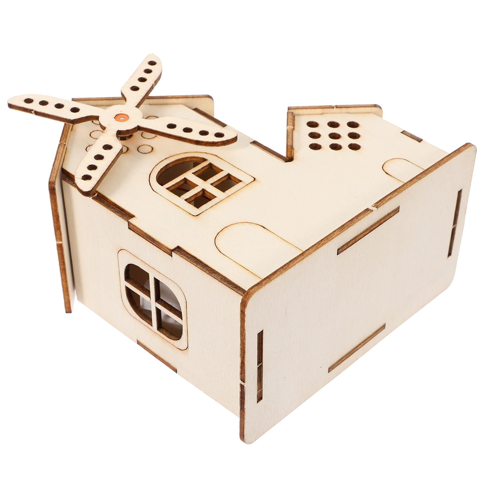 GOOHOCHY DIY Solar Windmill Science Kit for Kids Solar Powered Toy Easy ...