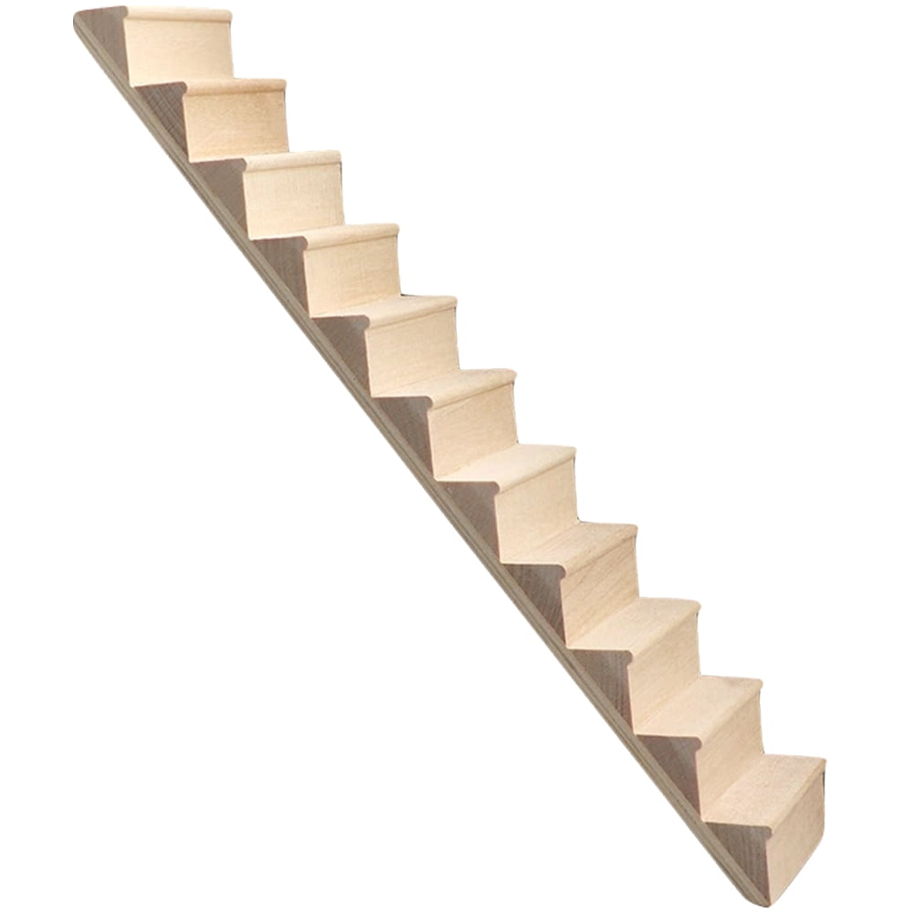 GOOHOCHY Delicate Miniature Stairs House Furniture for Dollhouse ...