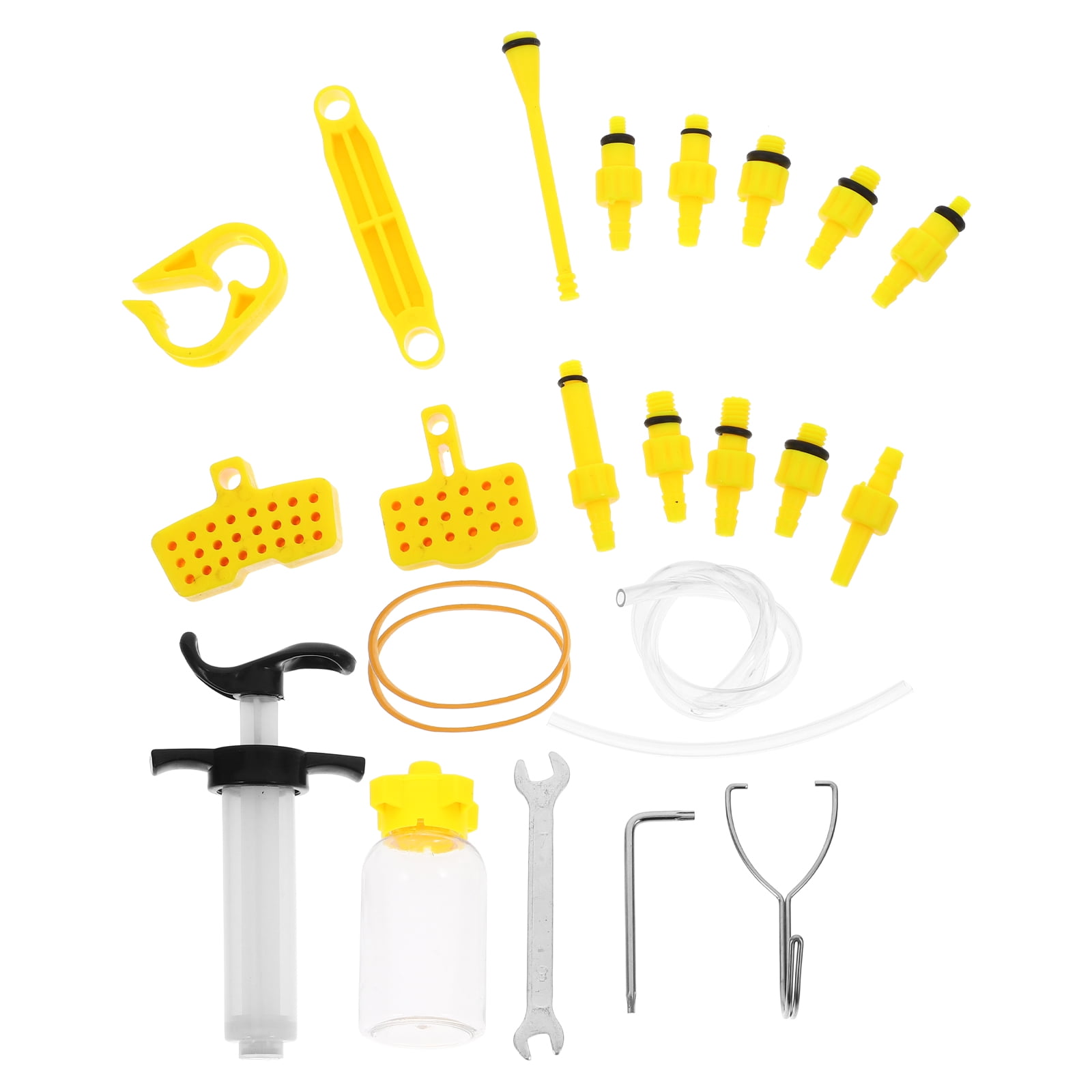 GOOHOCHY Disc Brake Filling Tool Bleeding Kit Mineral Oil Bleeder Bike ...