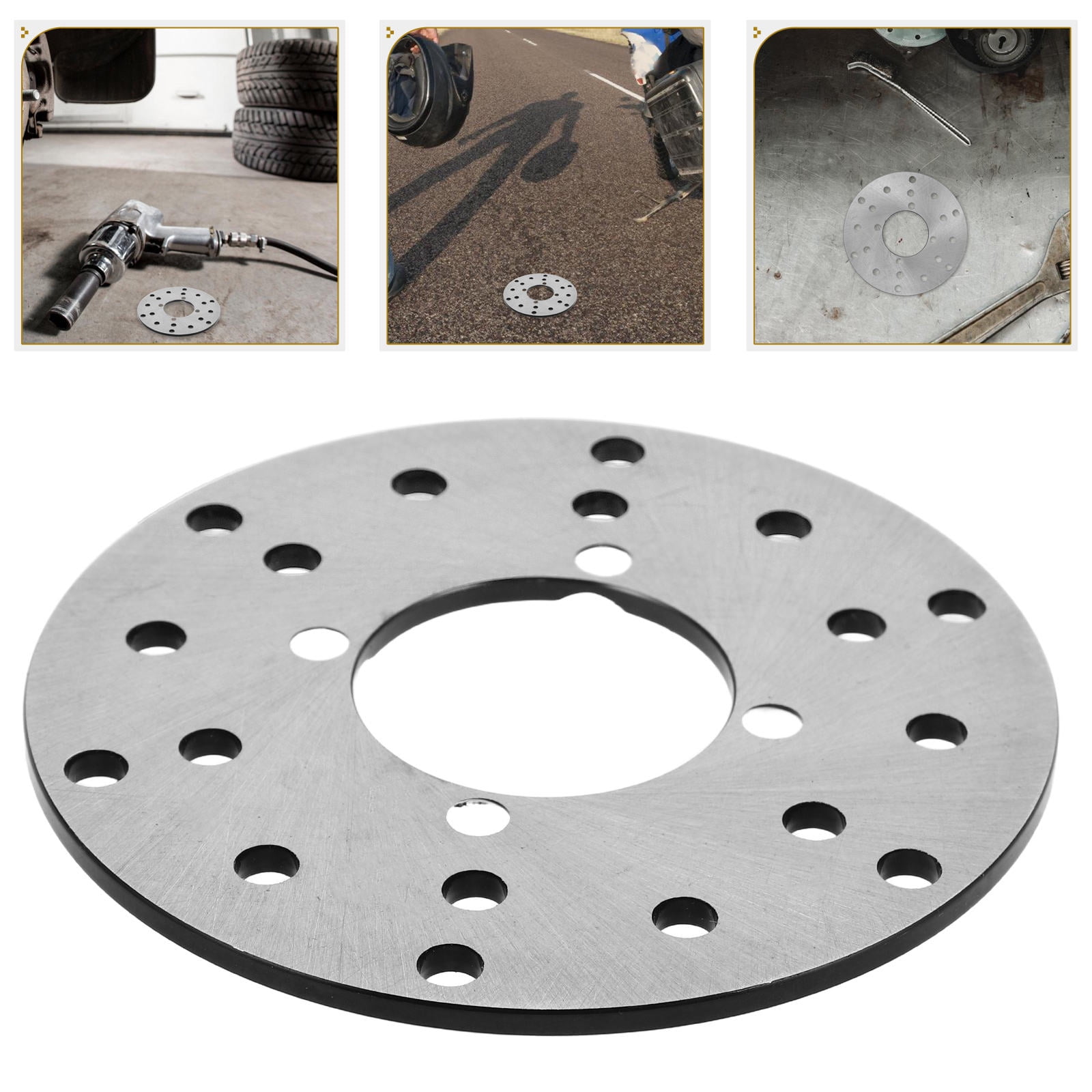 GOOHOCHY Disc Brake Plate Replacement Atv Front And Rear Hydraulic Disc ...