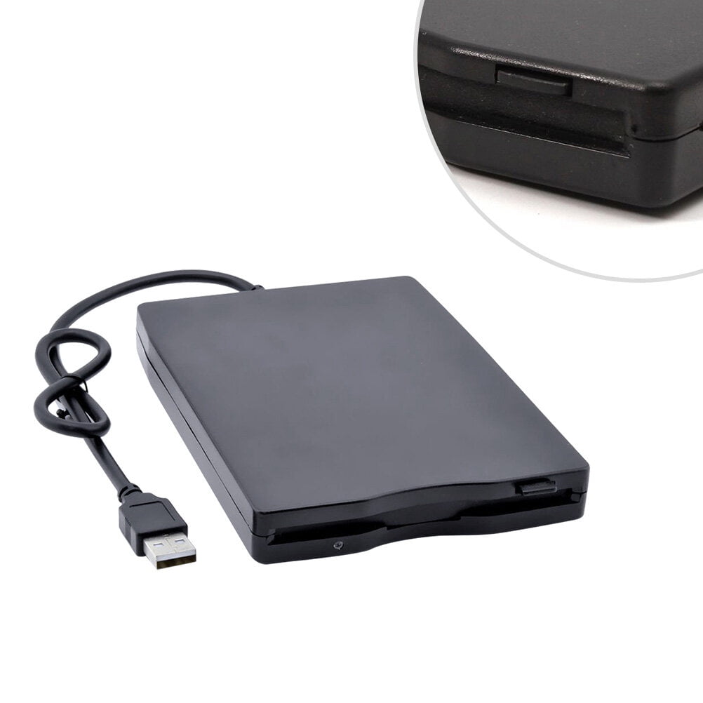 GOOHOCHY Diskette Data .5 Floppy Drive USB External Driver Black ...