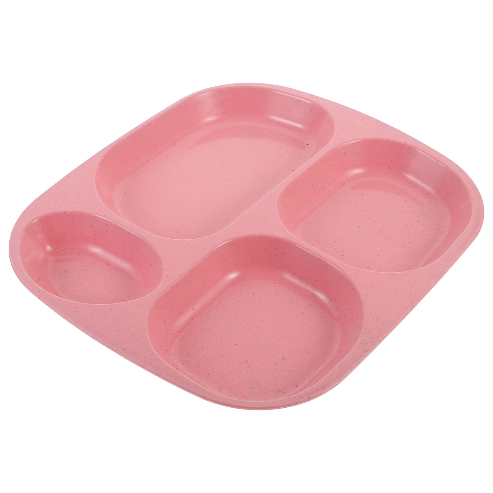 GETAJGHSD Compact Divided Dinner Plates Food Separation Pink 1Pcs ...