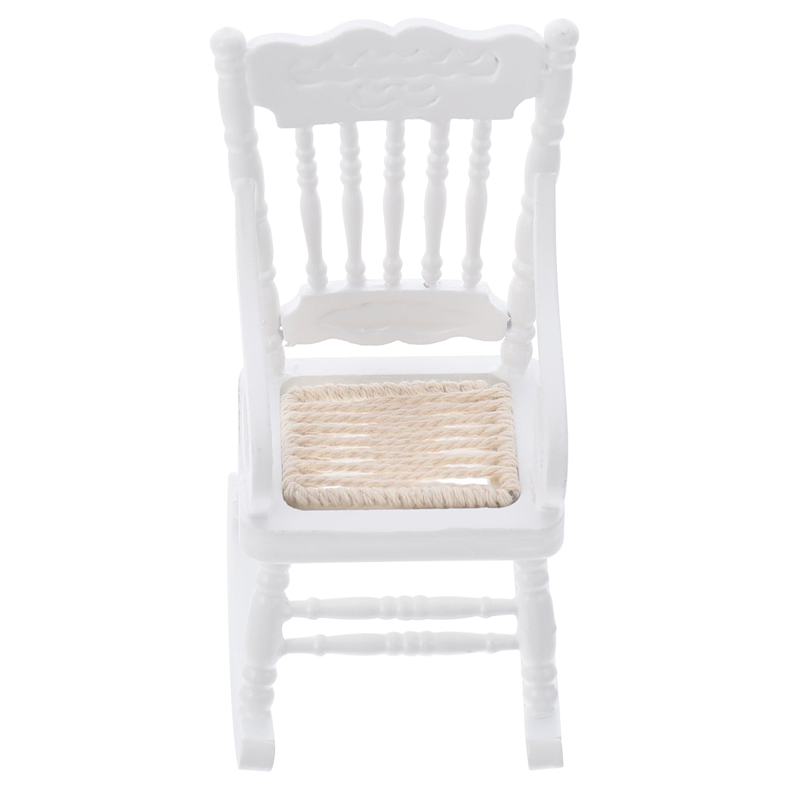 GOOHOCHY Dollhouse Furniture Mini Furniture Model Toy Rocking Chair ...