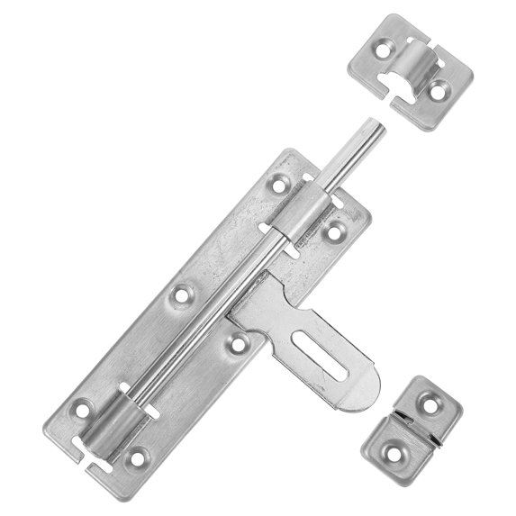 GOOHOCHY Door Slide Latch Stainless Steel Gate Door Latch Sliding Latch ...