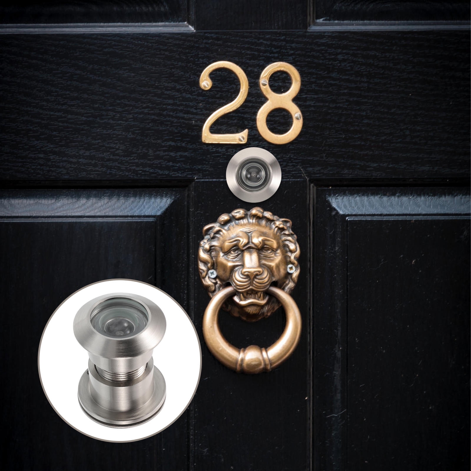 GOOHOCHY Door Viewer Peephole Security Peephole Viewer Front Door ...