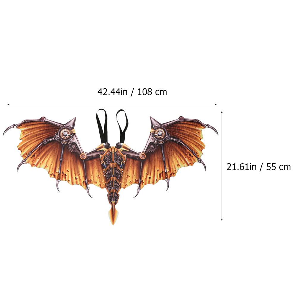GOOHOCHY Dragon Wings Printing Props Halloween Party Decoration Stage ...