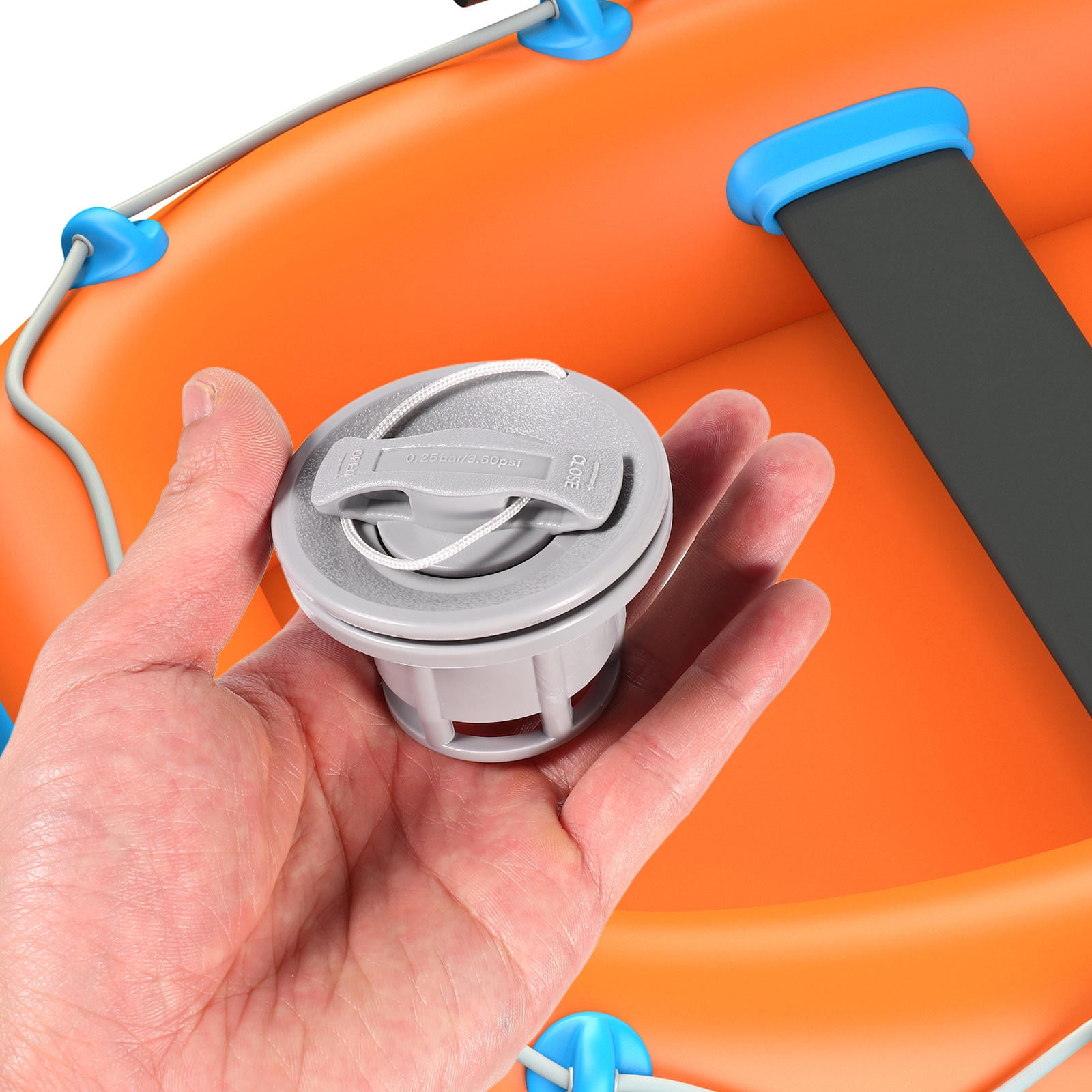 GOOHOCHY Drain Plug Boat Inflatable Boat Air Valve Boat Accessory Drain ...
