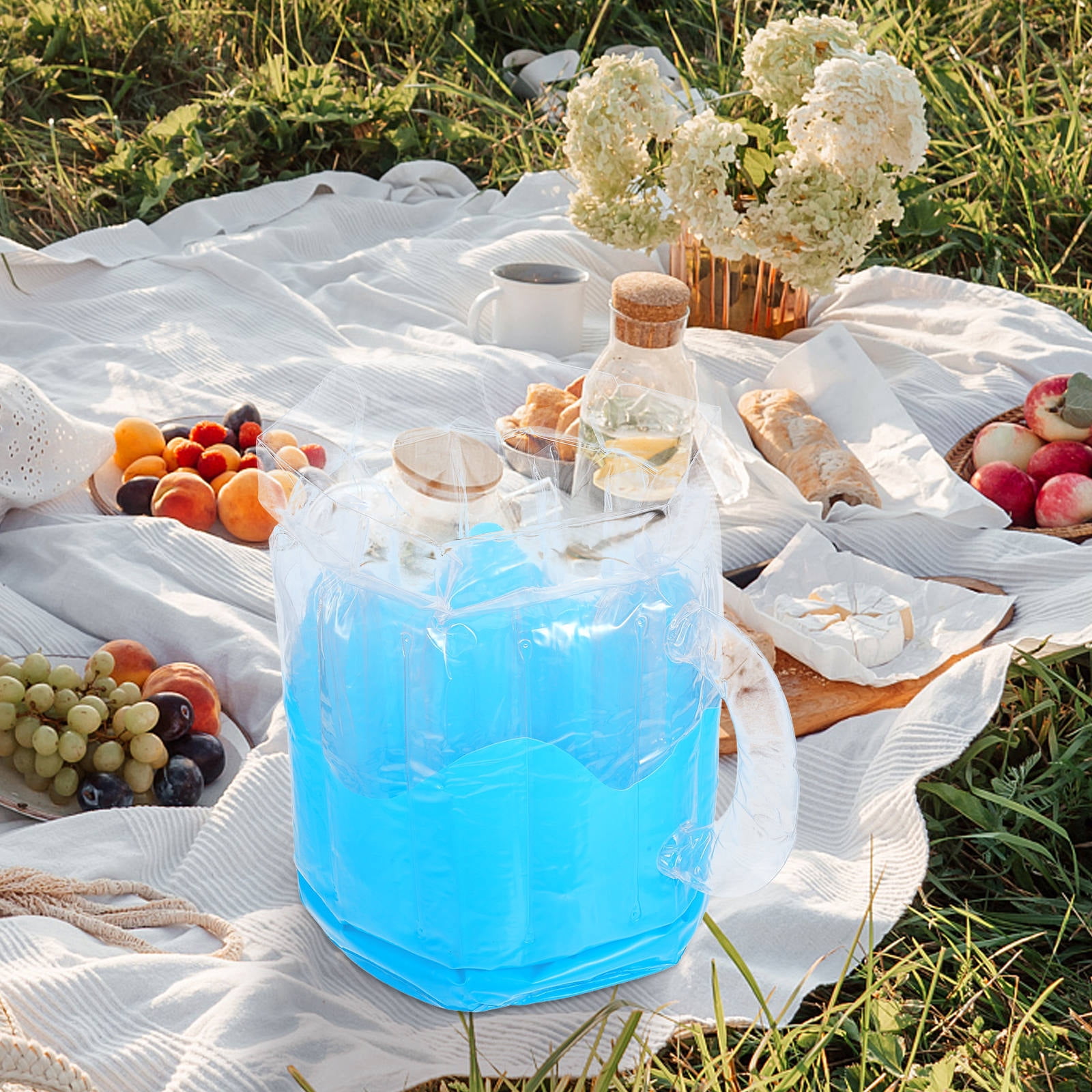 GOOHOCHY Drink Buckets for Parties Beer Birthday Decorations Man Blue ...