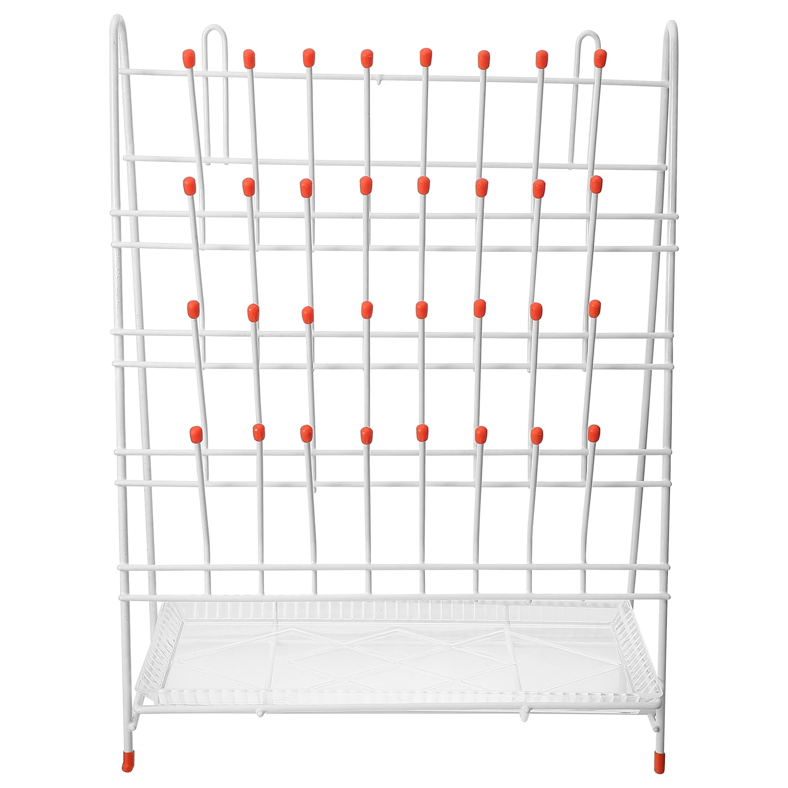 GOOHOCHY Laboratory Draining Drying Rack Plastic Coating 1Pcs 17.9X13 ...