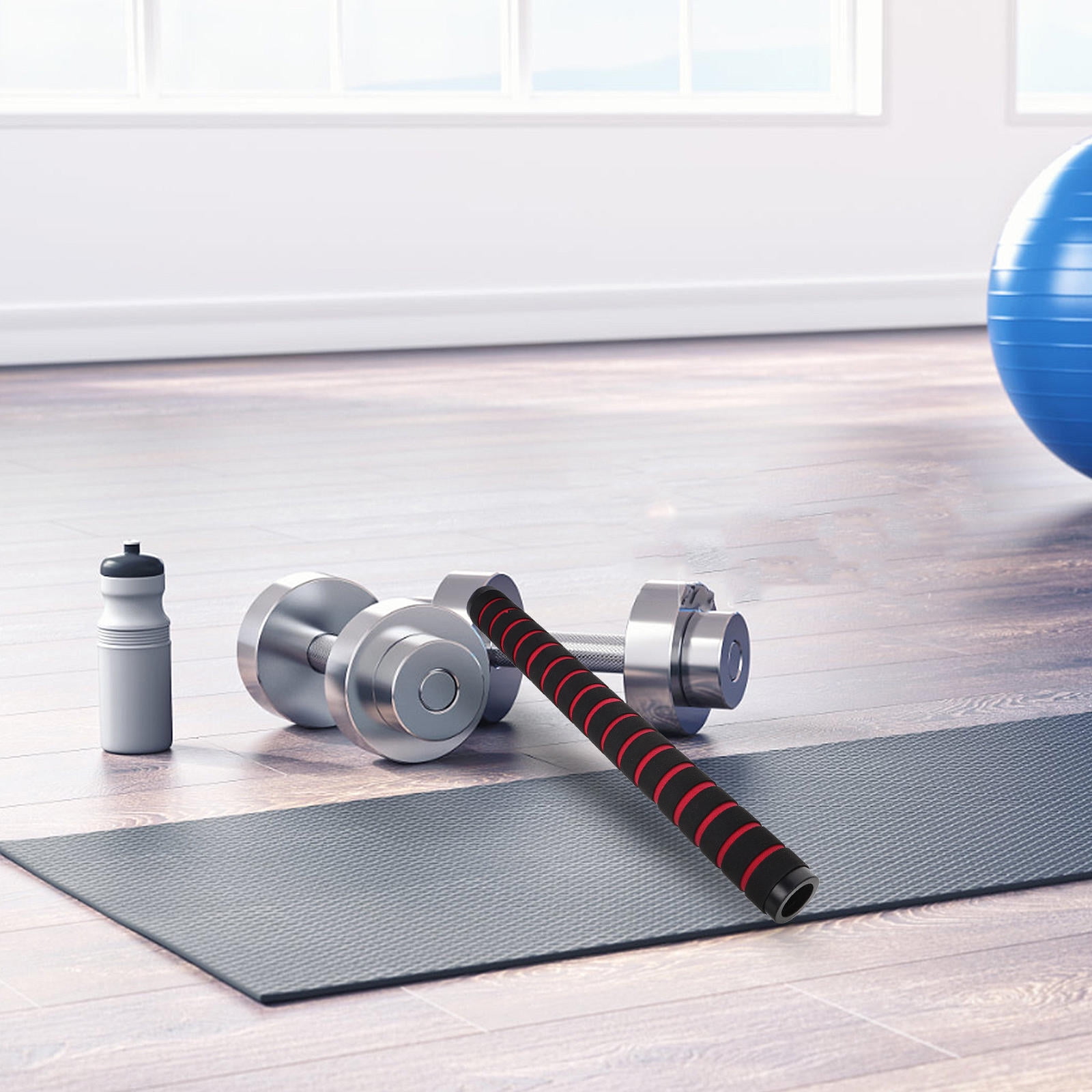 GOOHOCHY Dumbbell Connecting Stick Dumbbell Bar Barbell Connector ...