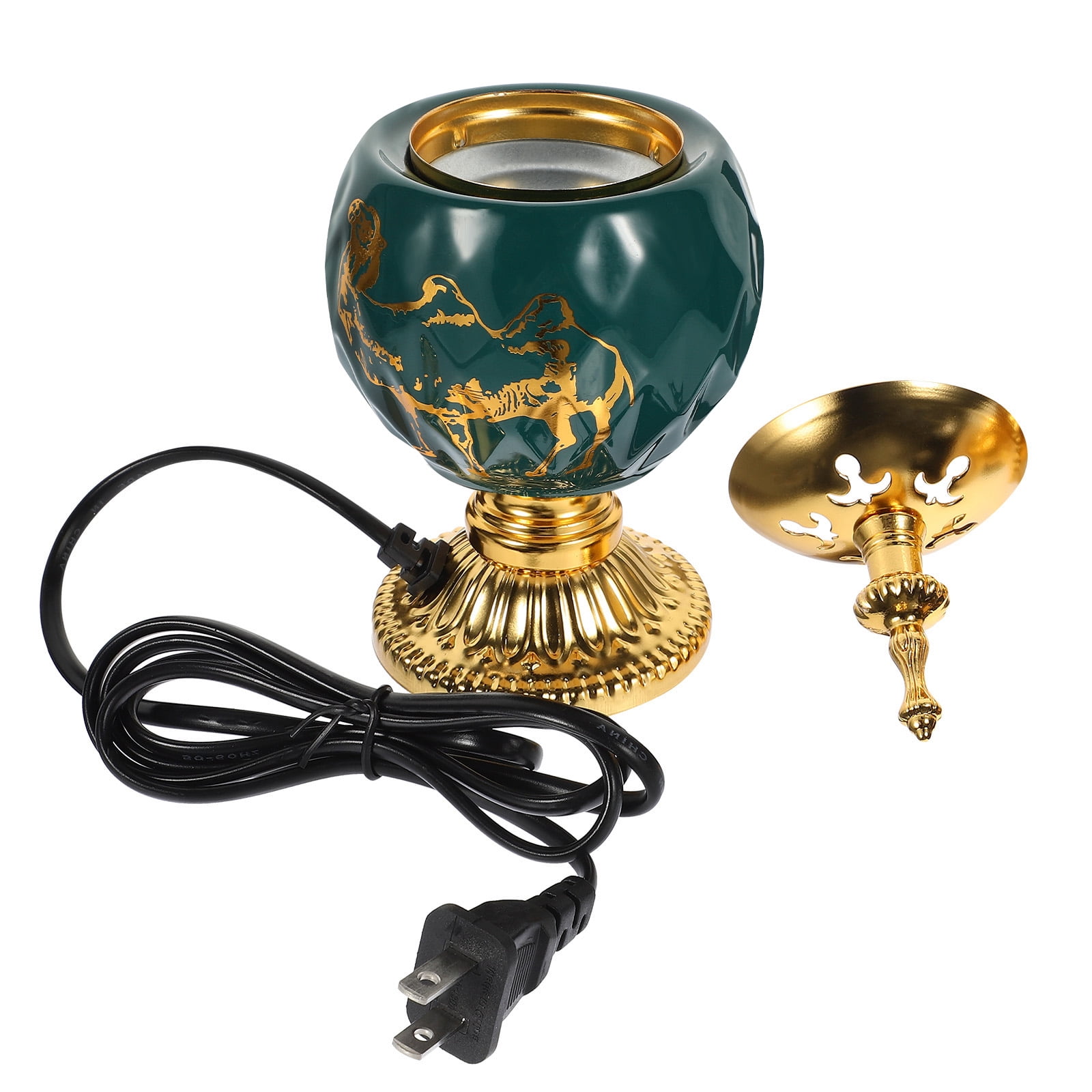 GOOHOCHY Electric Incense Burner Aroma Burner Ceramic Incense Stove ...