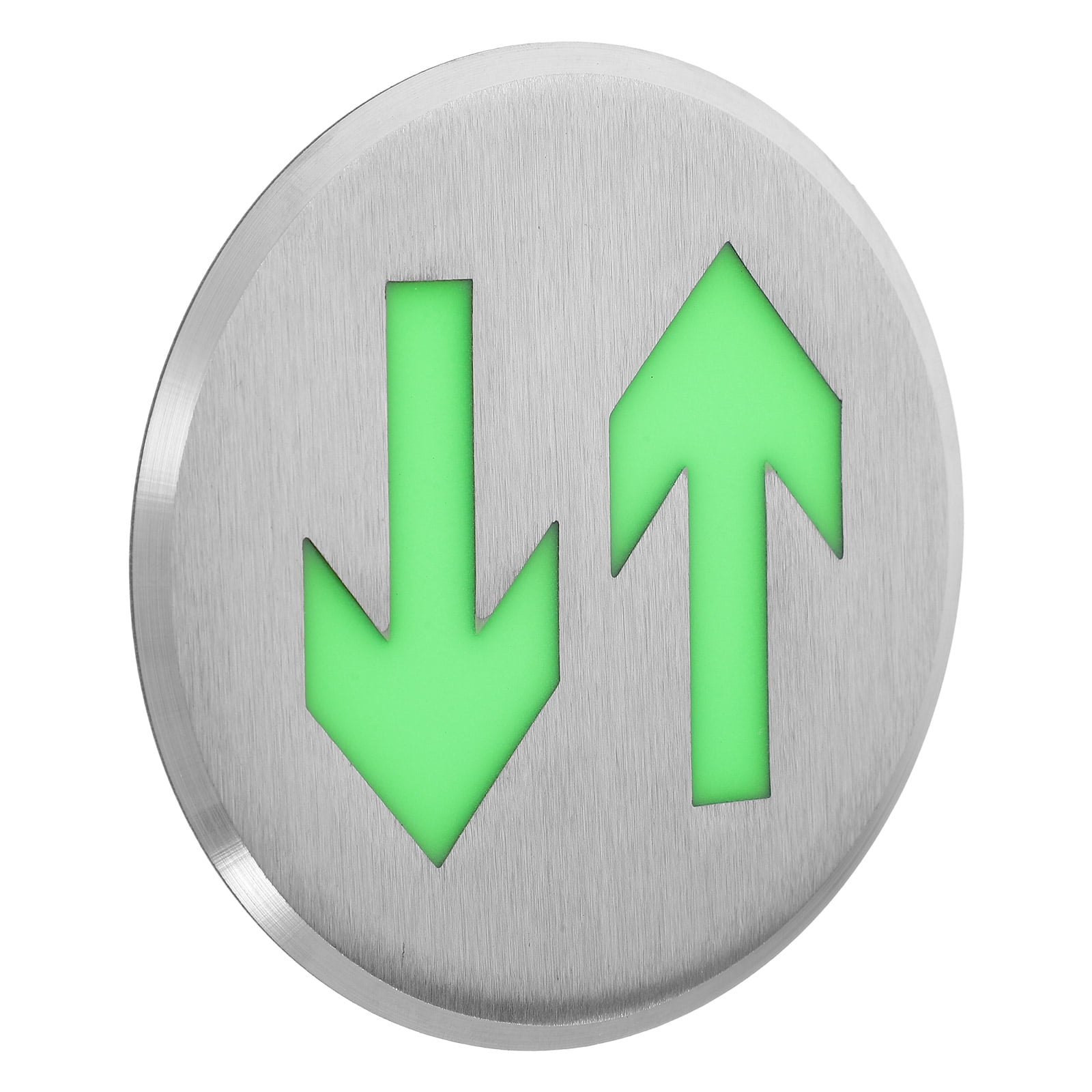 GOOHOCHY Emergency Exit Floor Sign Glowing Arrow Floor Sign Arrow ...