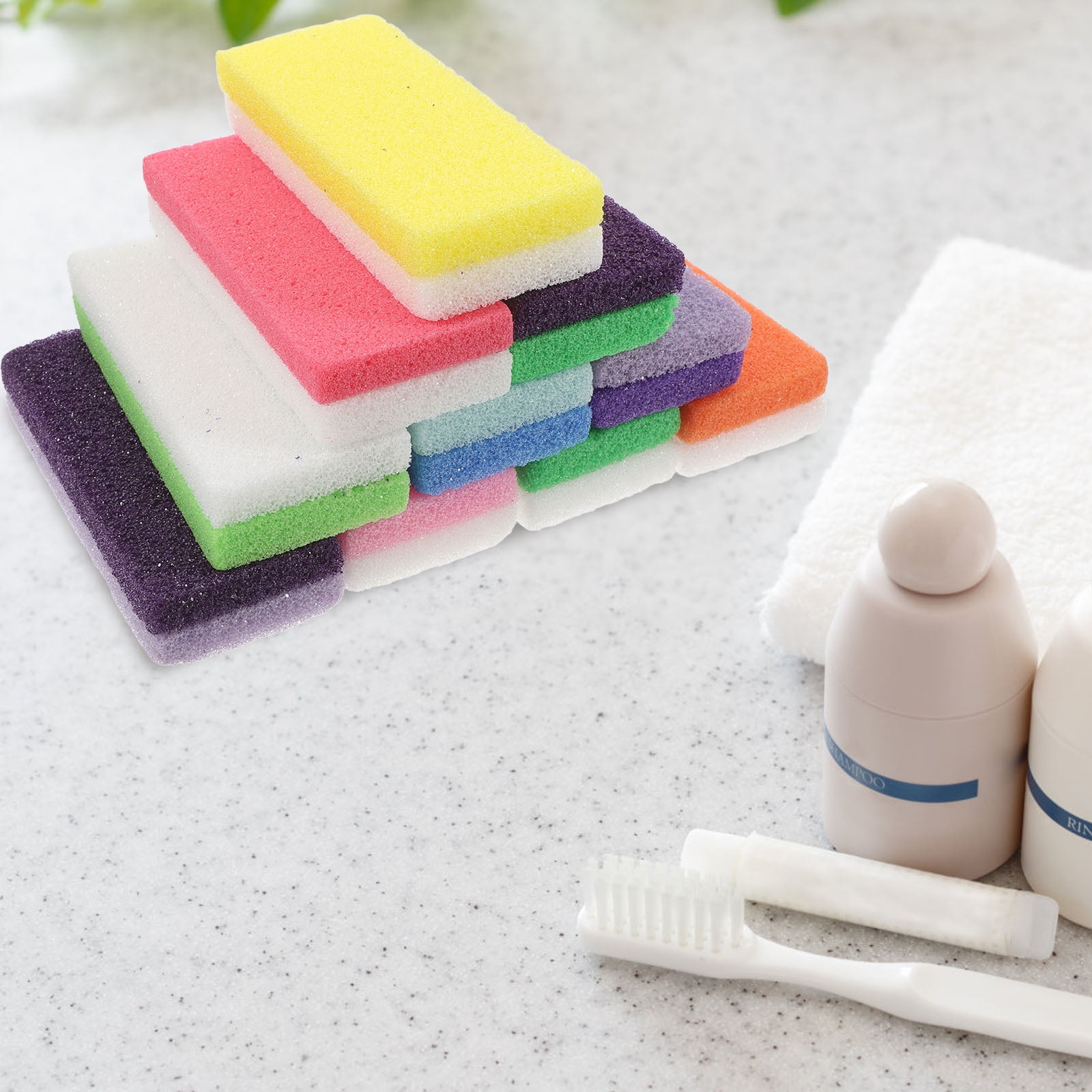 GOOHOCHY Exfoliating Foot Scrub Tool with Polyurethane Pumice Foam for ...