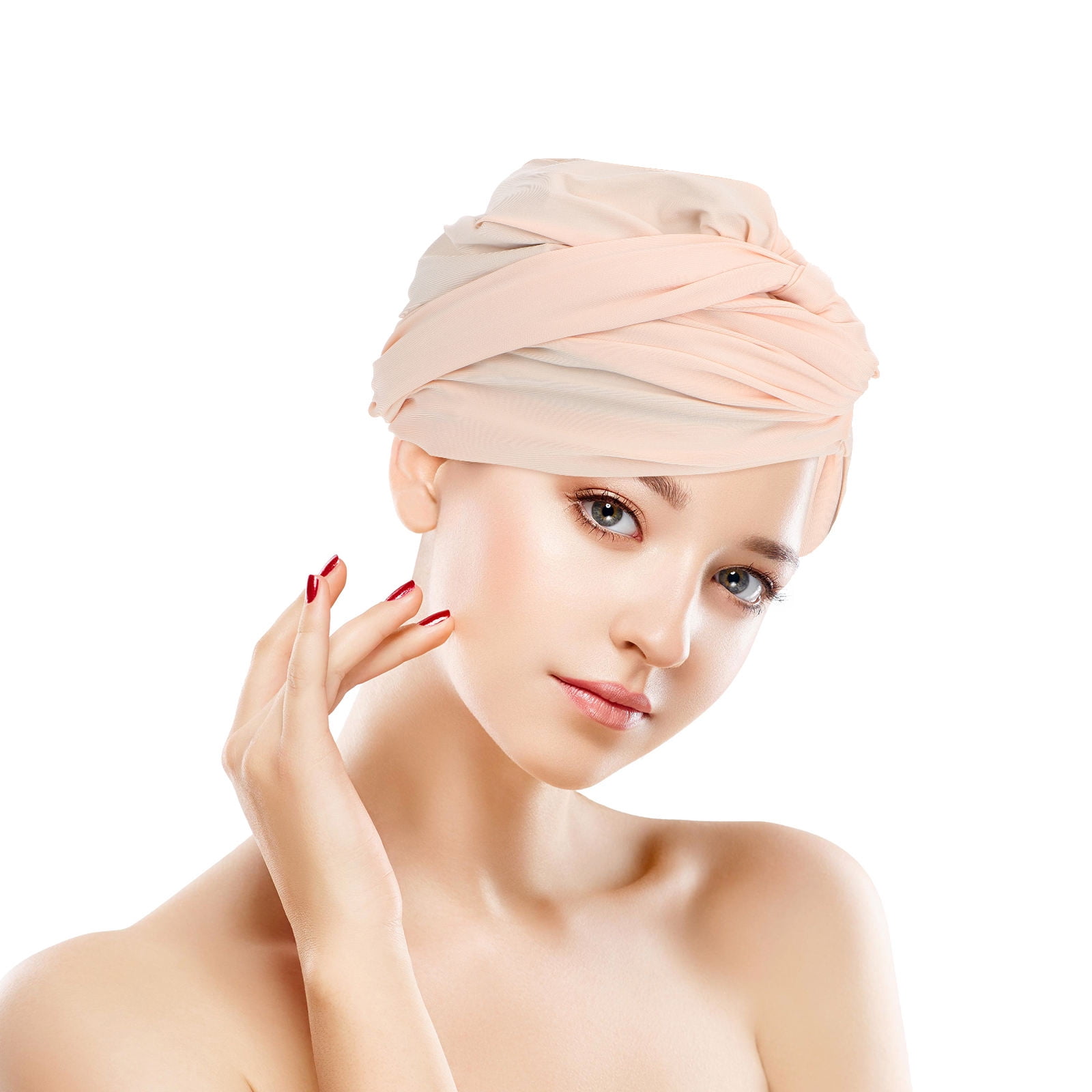FUTUREORYY Swimming Cap Beige Silicone 1Pack 9.82X9.04X0.79in - Walmart.com