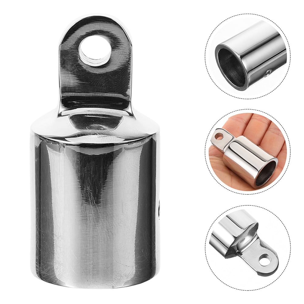 GOOHOCHY FRCOLOR 4Pcs Stainless Steel Bimini Top Cap Fittings for Boat ...
