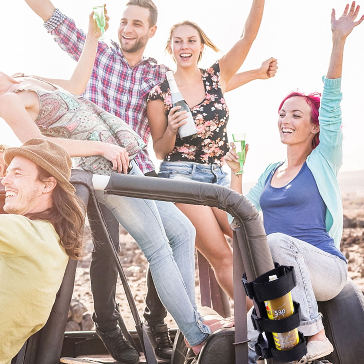 GOOHOCHY Fire Extinguisher Car Extinguishers Mount Straps Fixing ...