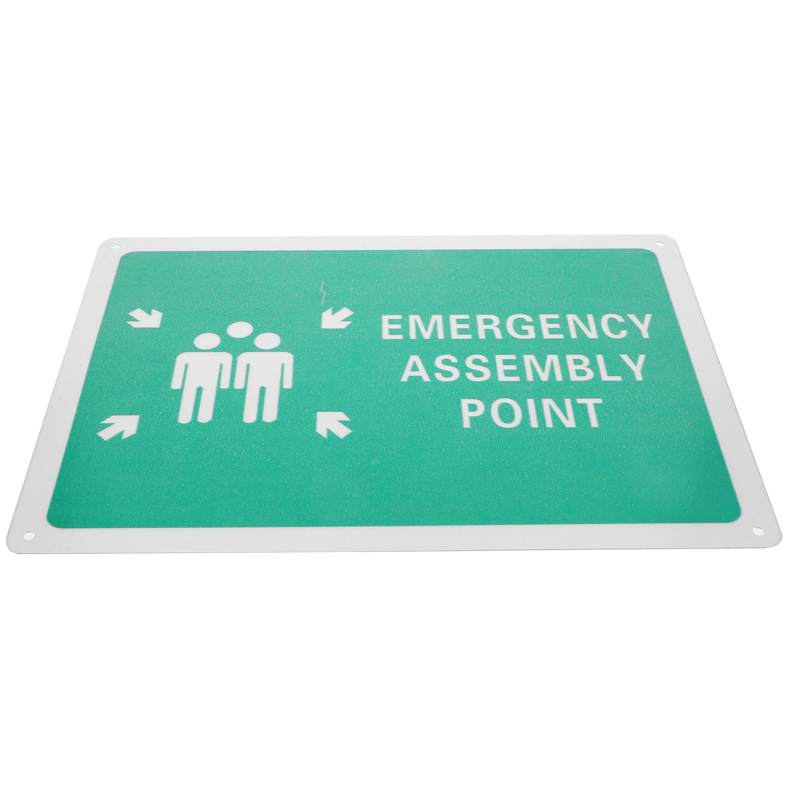 GOOHOCHY Fire Fighting Assembly Point Sign Emergency Assembly Sign ...