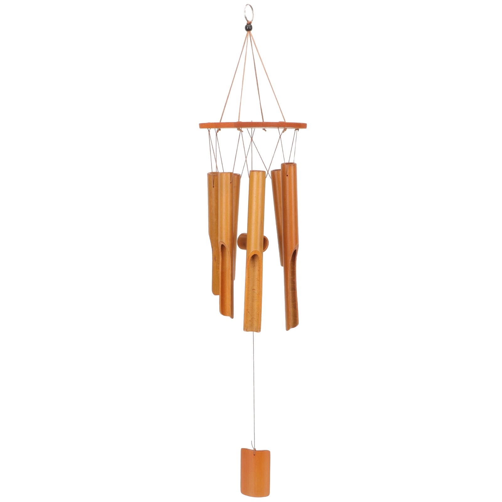 GOOHOCHY Garden Wooden Bamboo Pipe Wind Chime Decorative Wind Bell ...
