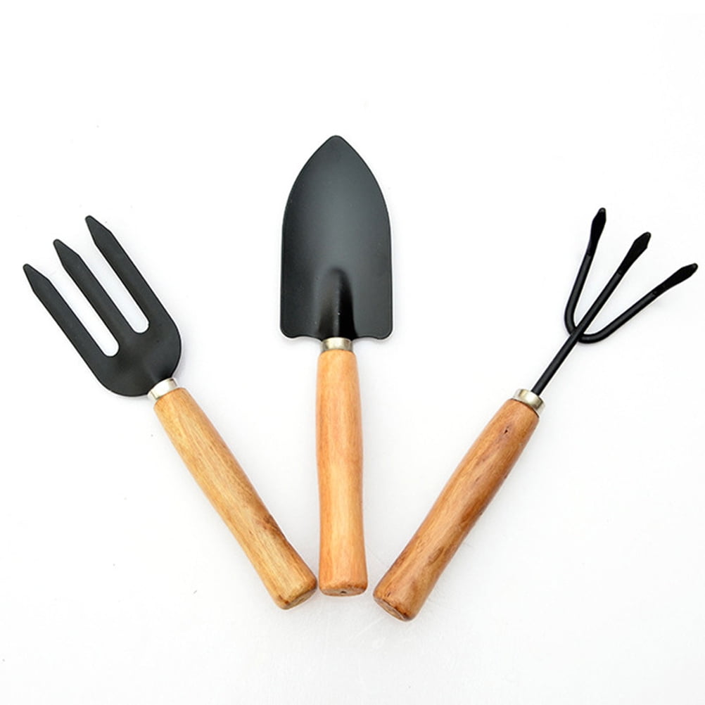 GOOHOCHY Gardening Tools Triangle Fork Spades Digging Trowel Leaf ...