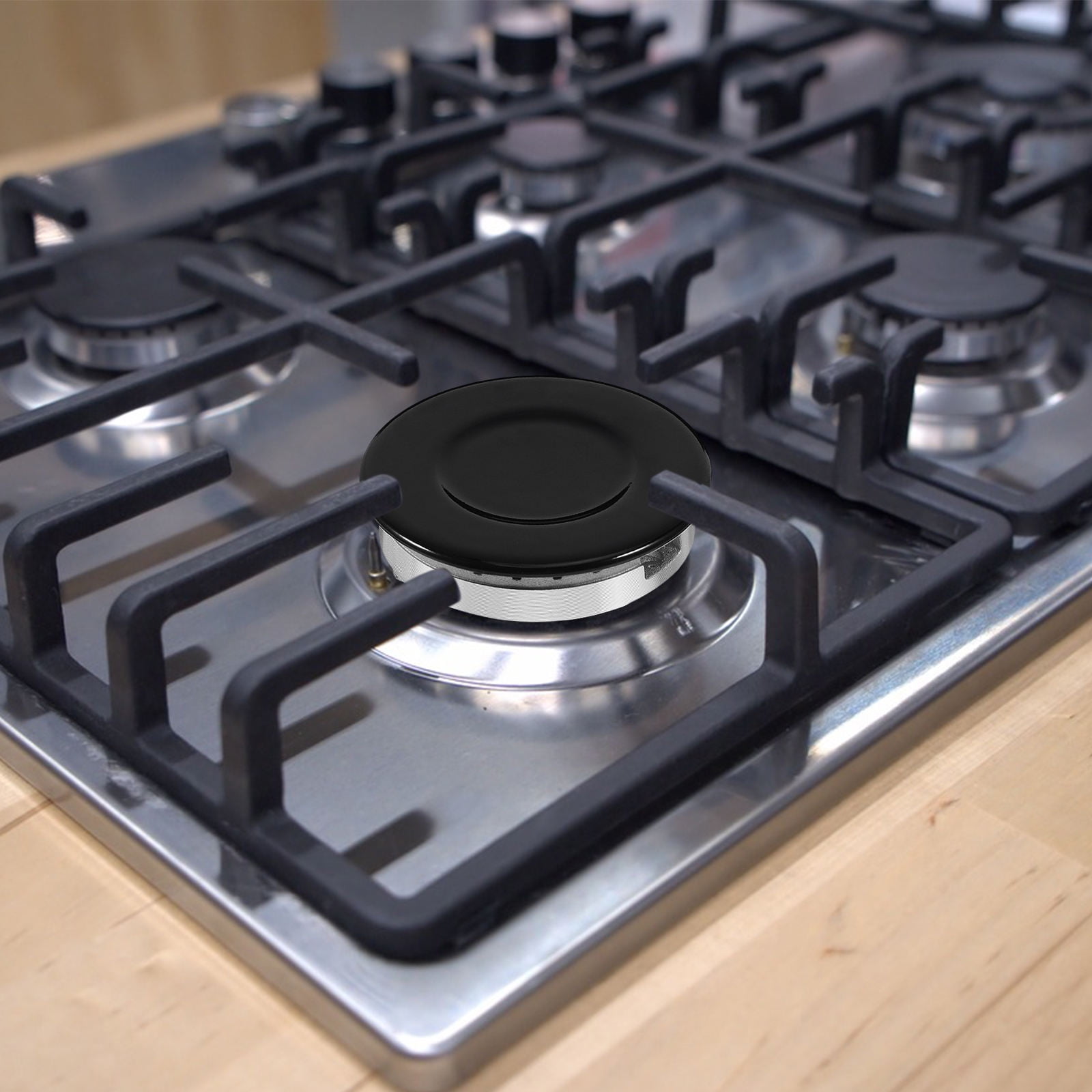 GOOHOCHY Gas Stove Burner Caps Set for Home Use Durable Aluminium Alloy ...