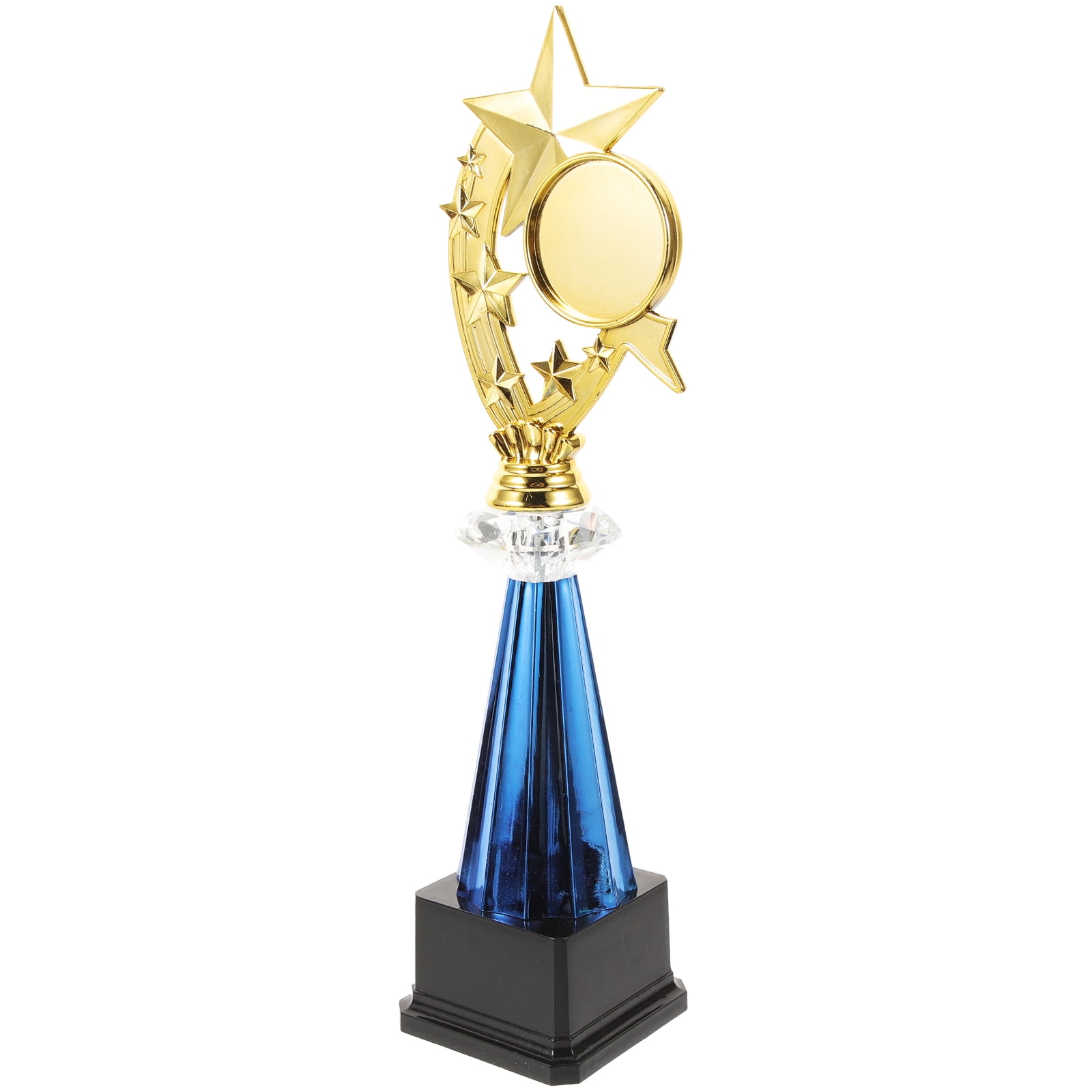 GOOHOCHY Golden Plastic Model Trophy with Pentagram Shape for ...