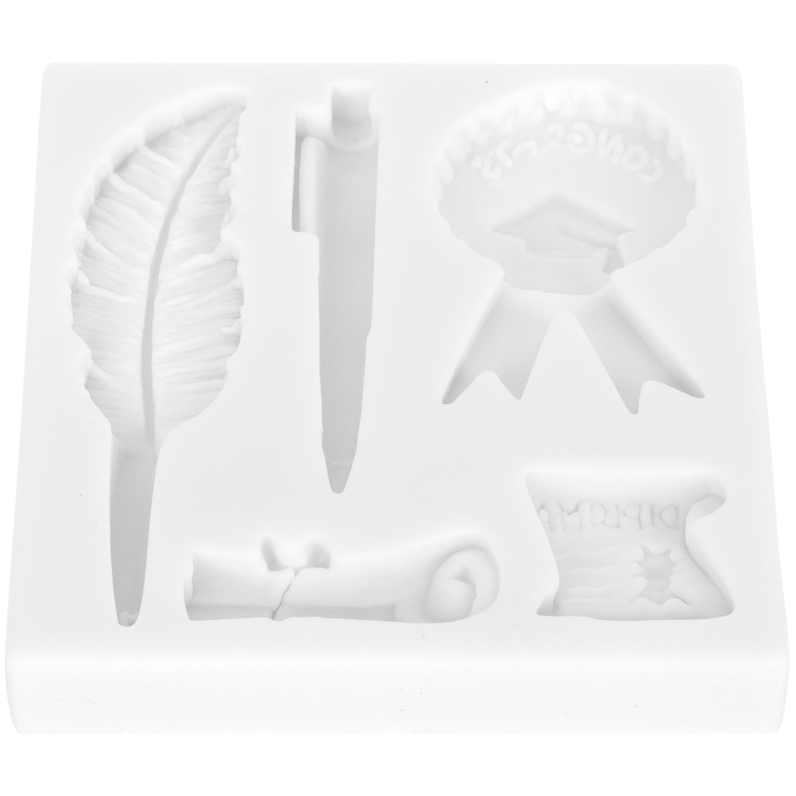 GOOHOCHY Grad Mold Graduation Season Cake Decoration Mold Graduation ...