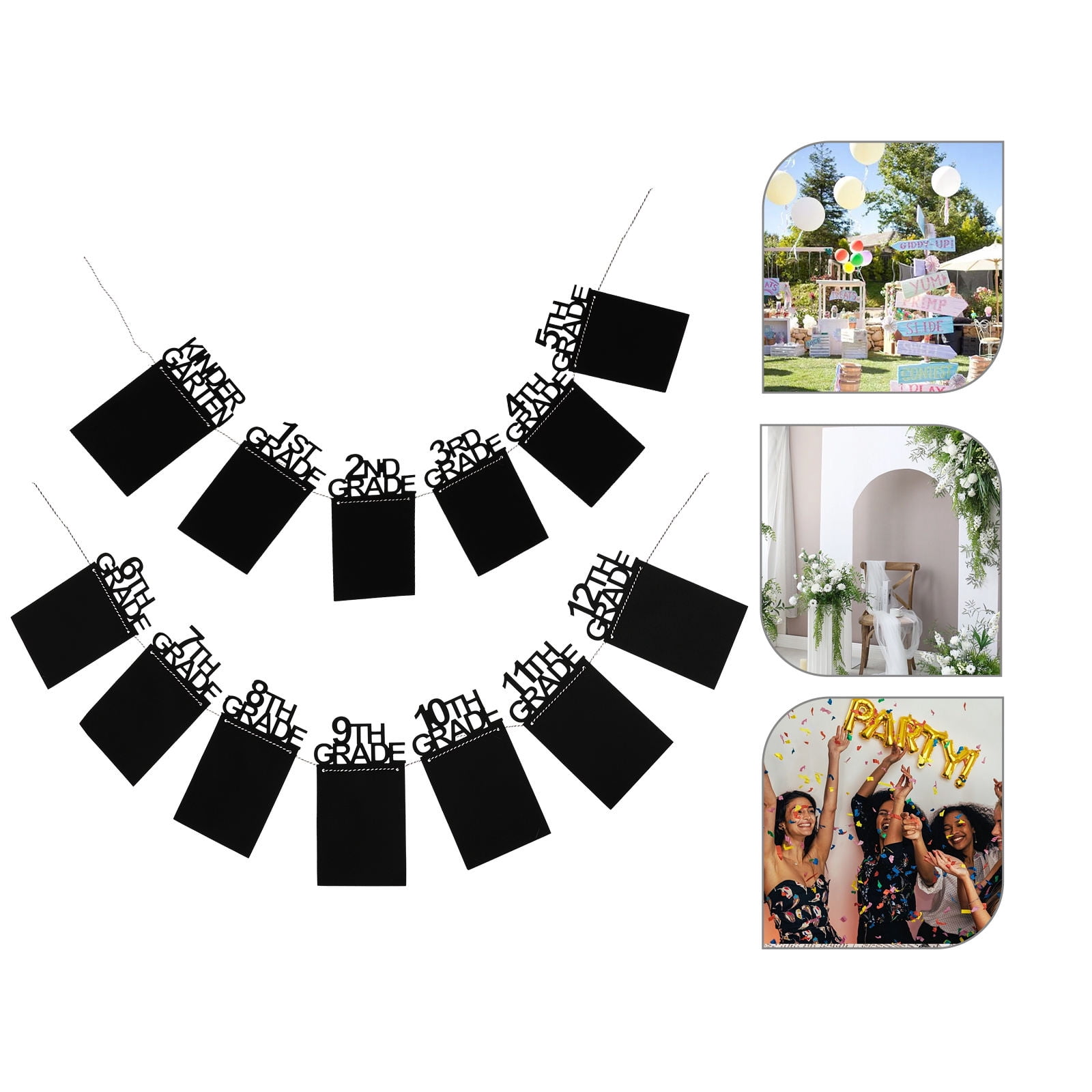 GOOHOCHY Graduation Background Banner Celebration Banners Decorations ...
