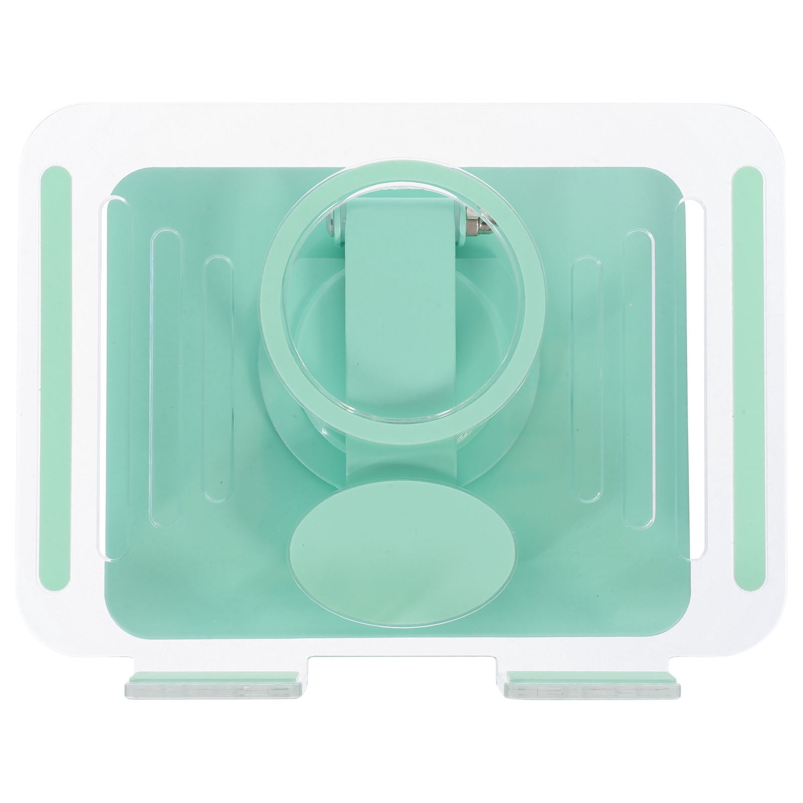 GOOHOCHY Green Foldable Phone Stand with Aluminum Base for Tablets and ...