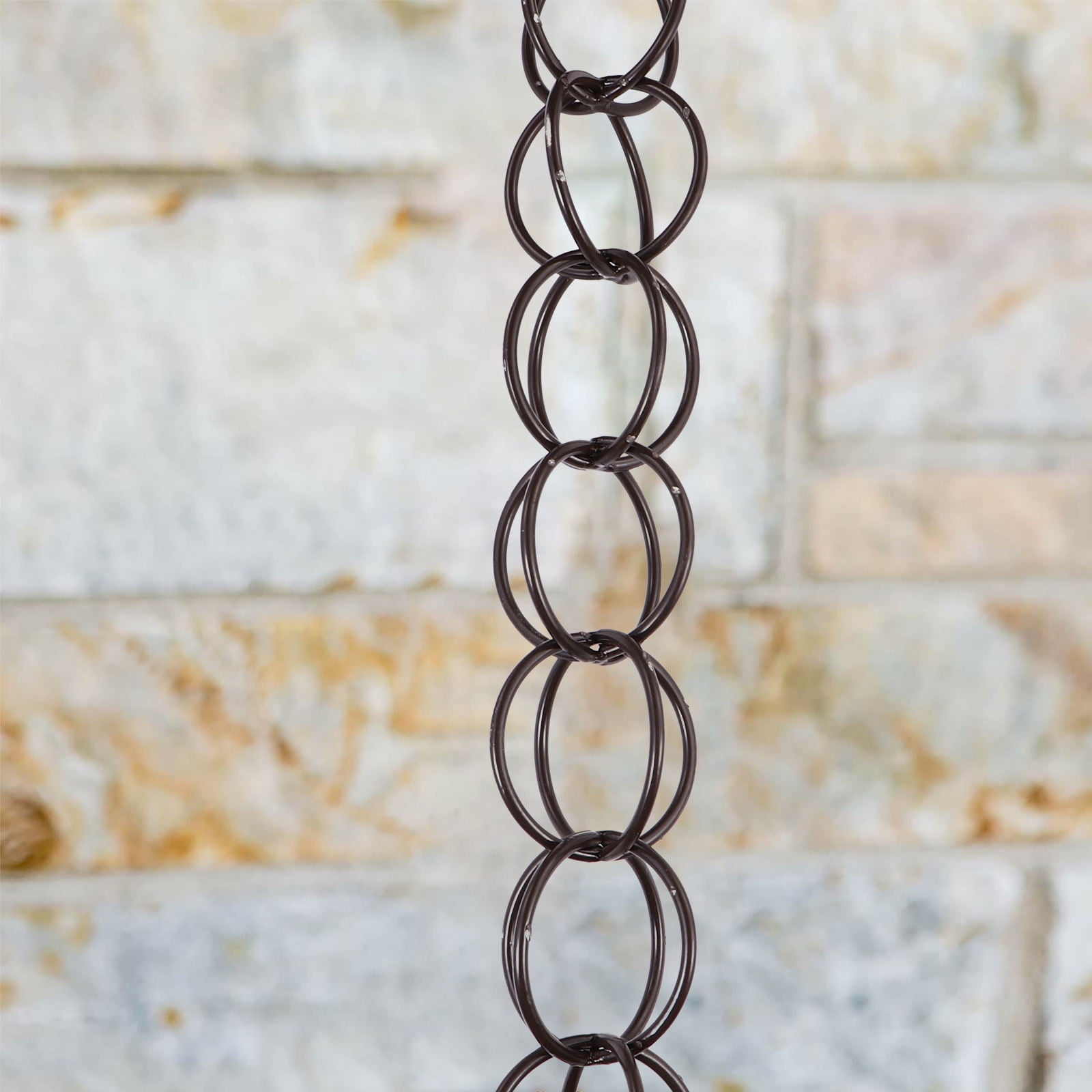 GOOHOCHY Gutter Drainage Rain Chain Rainwater Chain Lotus Rain Chain ...
