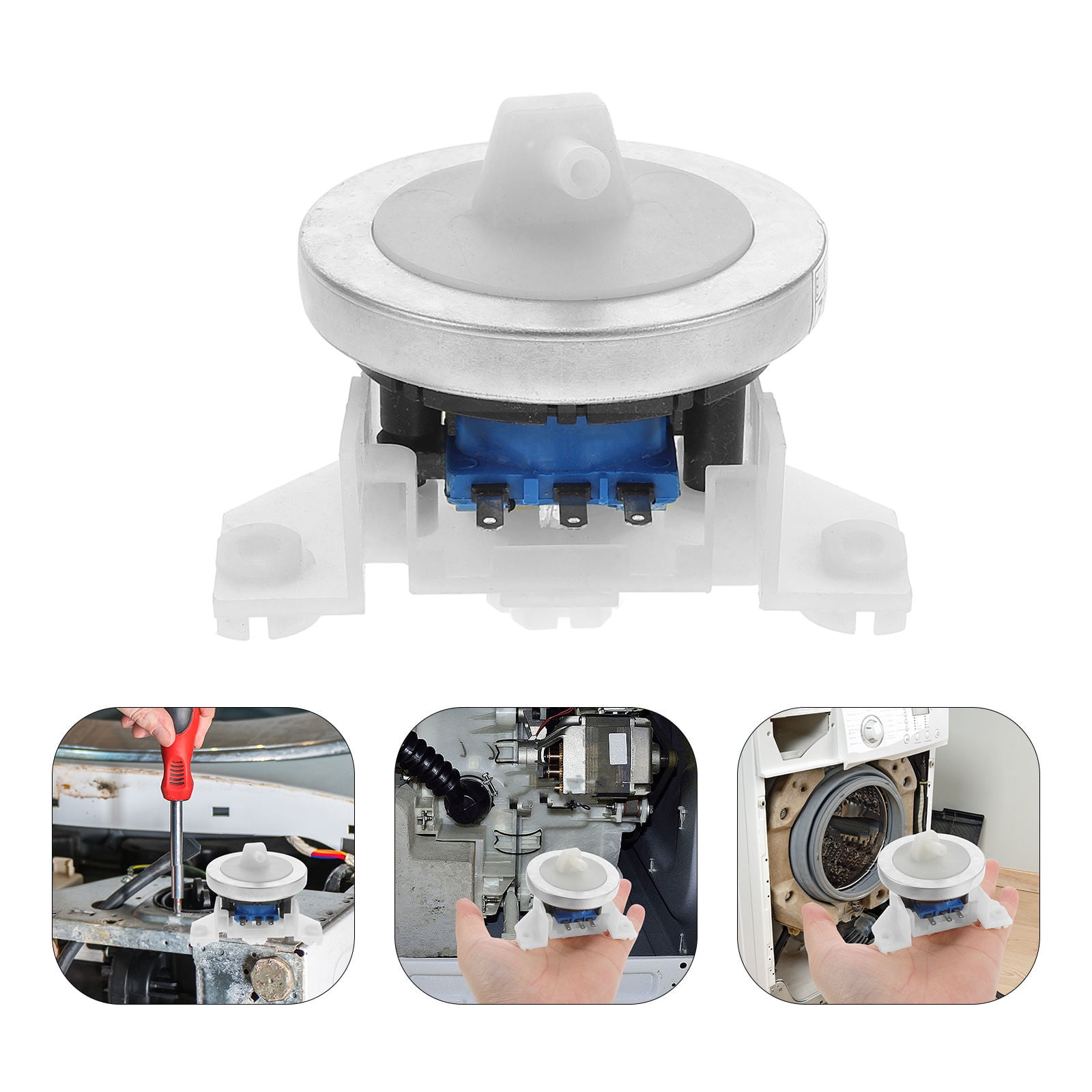 GOOHOCHY HOMEMAXS Washer Pressure Sensor Replacing Water Level Switch ...