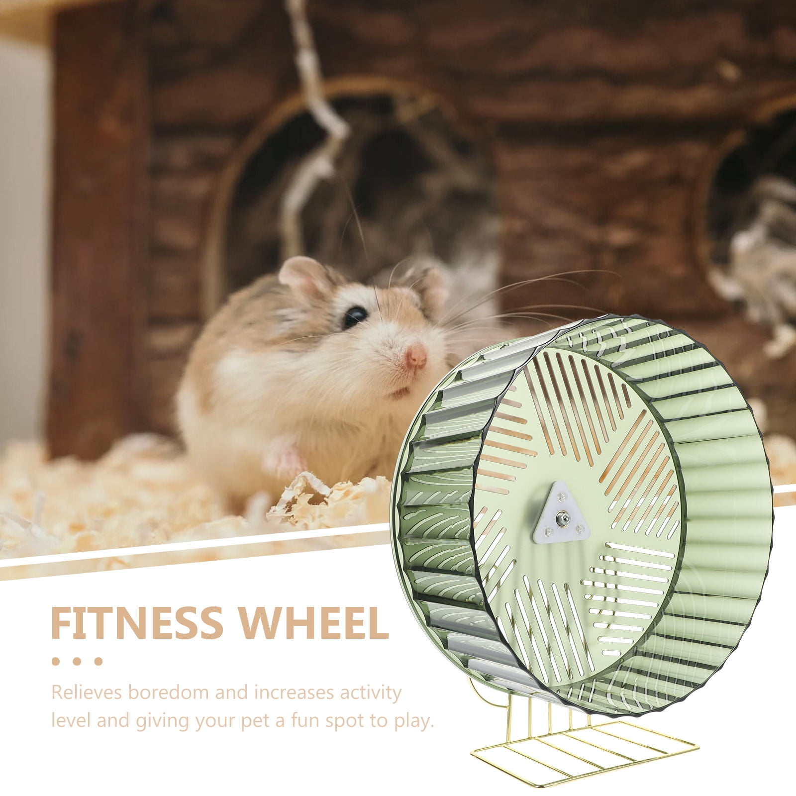 GOOHOCHY Hamster Exercise Wheel Cute Hedgehog Cage Wheel Chinchilla ...
