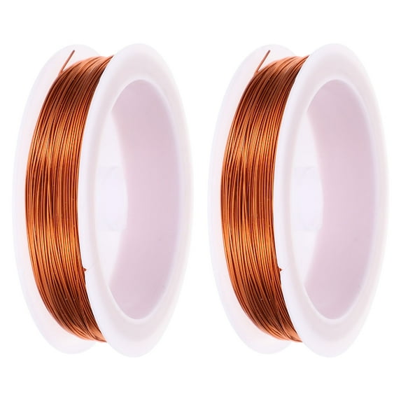 GOOHOCHY Handmade Dark Red Galvanized Iron Wire for Jewelry Making and ...