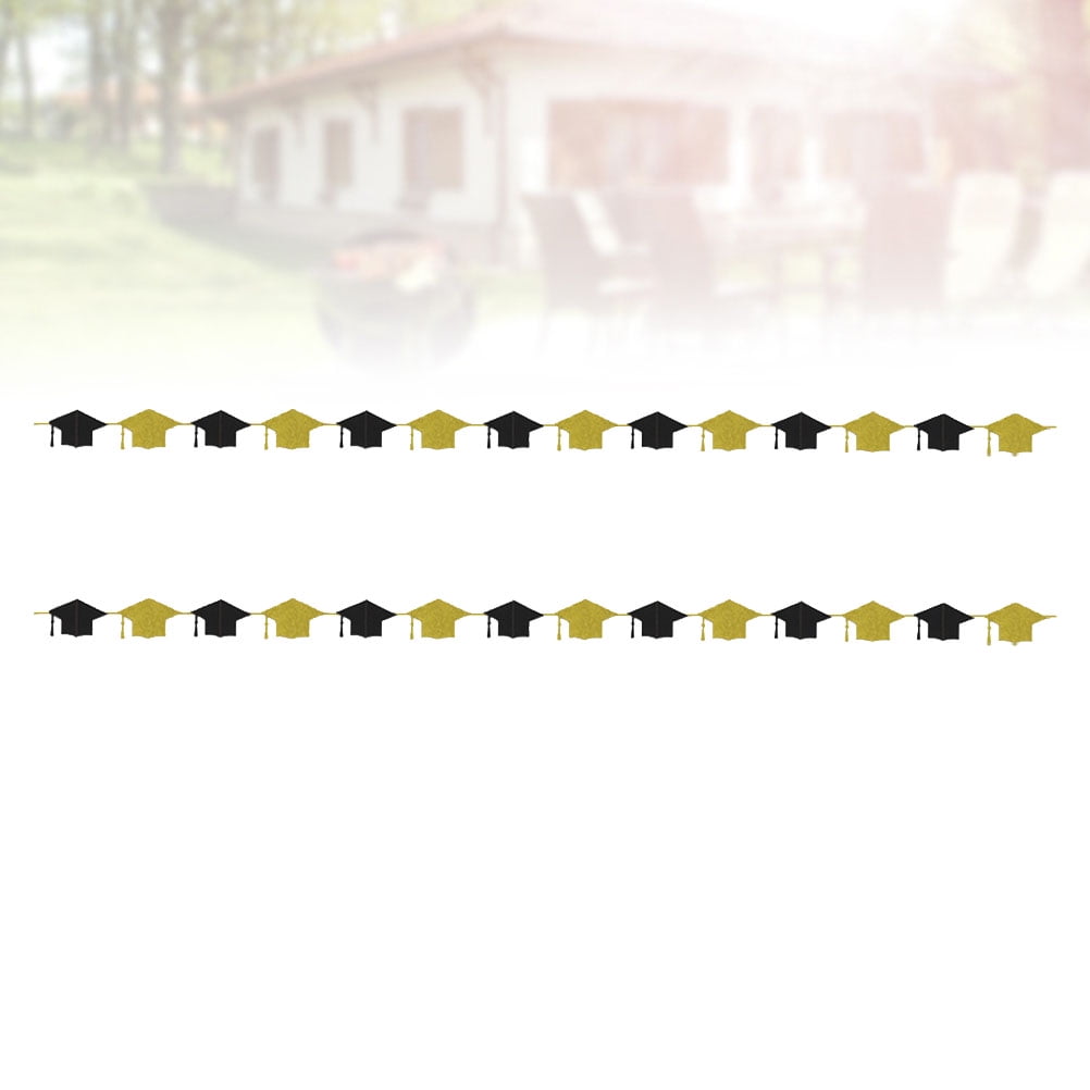 GOOHOCHY Hanging Graduation Decorations 2Sets 14x6.3Cm Assorted Color ...