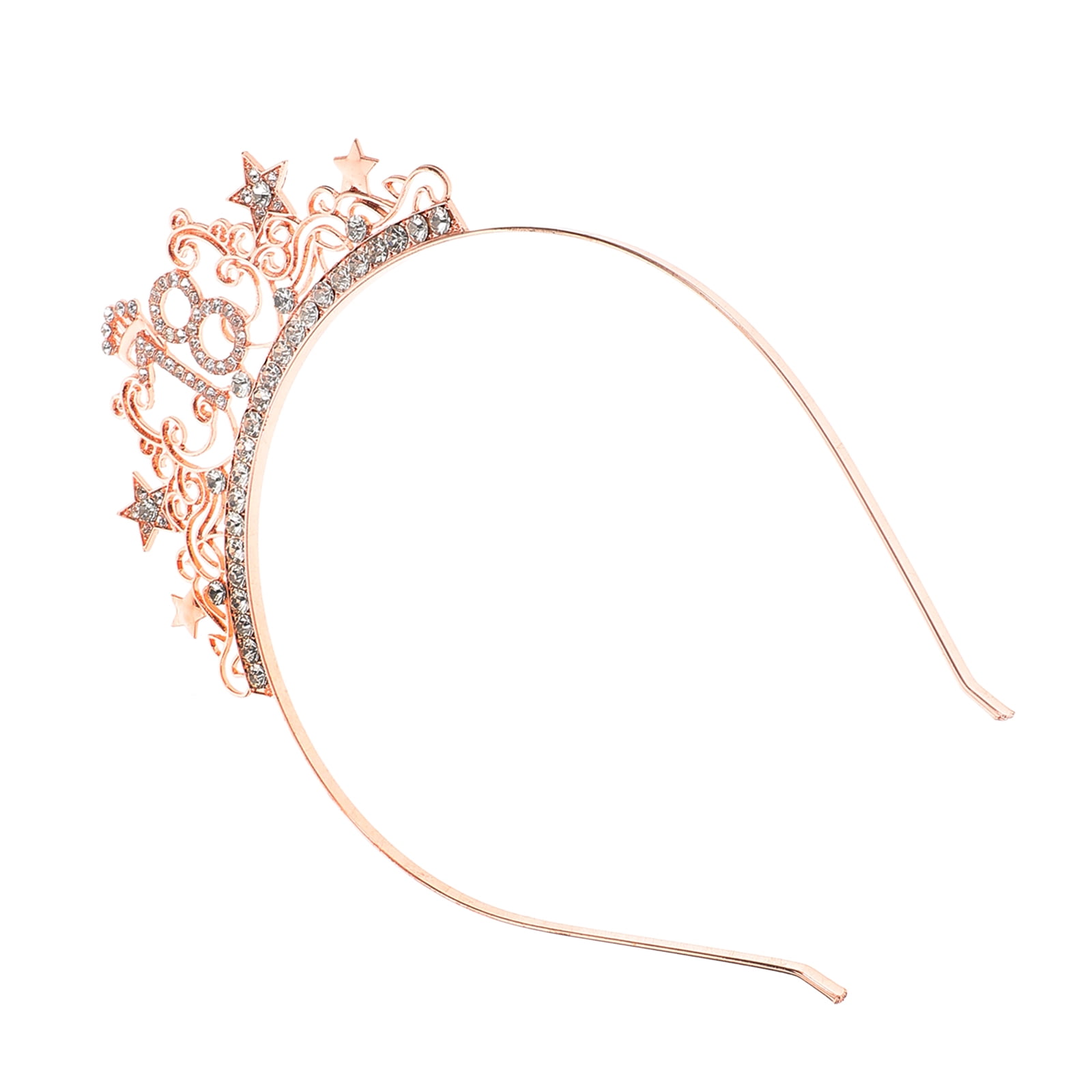 GETAJGHSD Tiara Crown Golden 1Pcs Symbol of Adulthood 7.86X4.91X0.24in ...