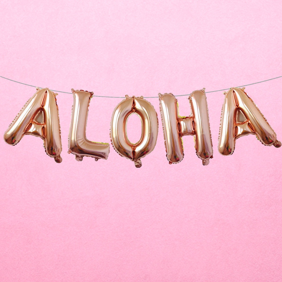 GOOHOCHY Hawaiian Party Foil Balloons 16 Inch Metallic Mylar Balloon ...