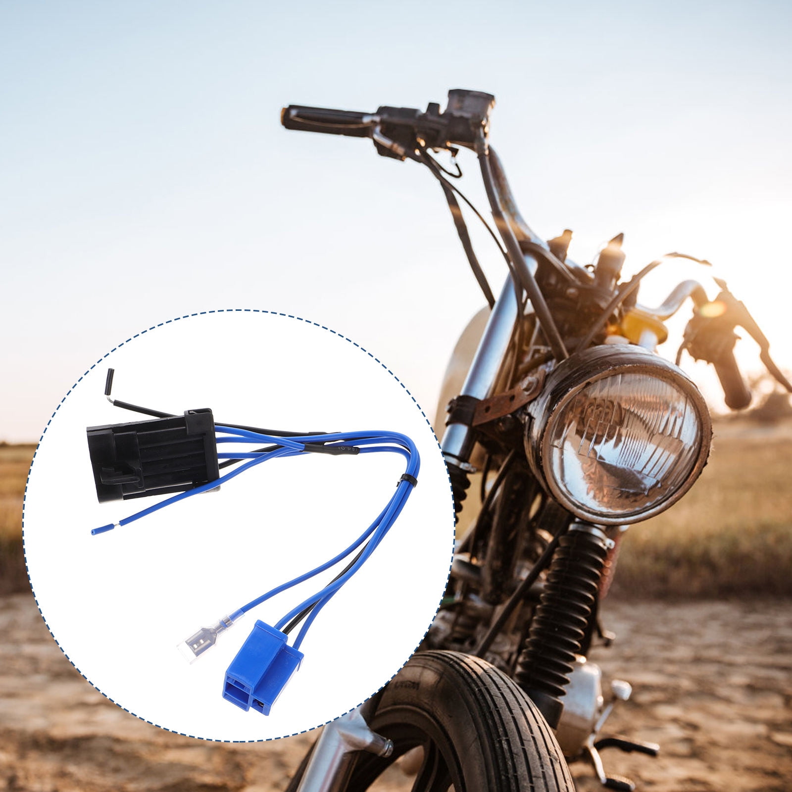 GOOHOCHY Headlight Connector Plug Headlight Conversion Wiring Adapter ...