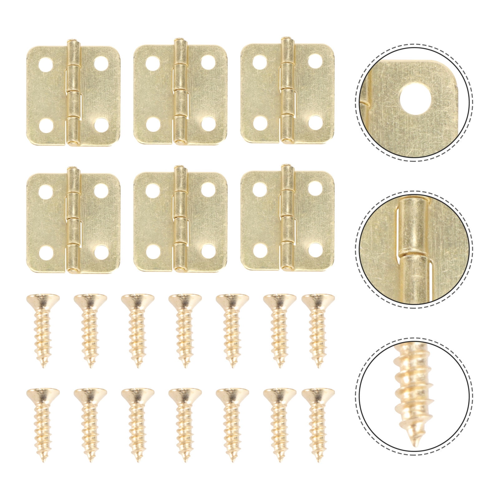 GOOHOCHY Heavy Duty Automatic Self Closing Spring Hinges Stainless ...